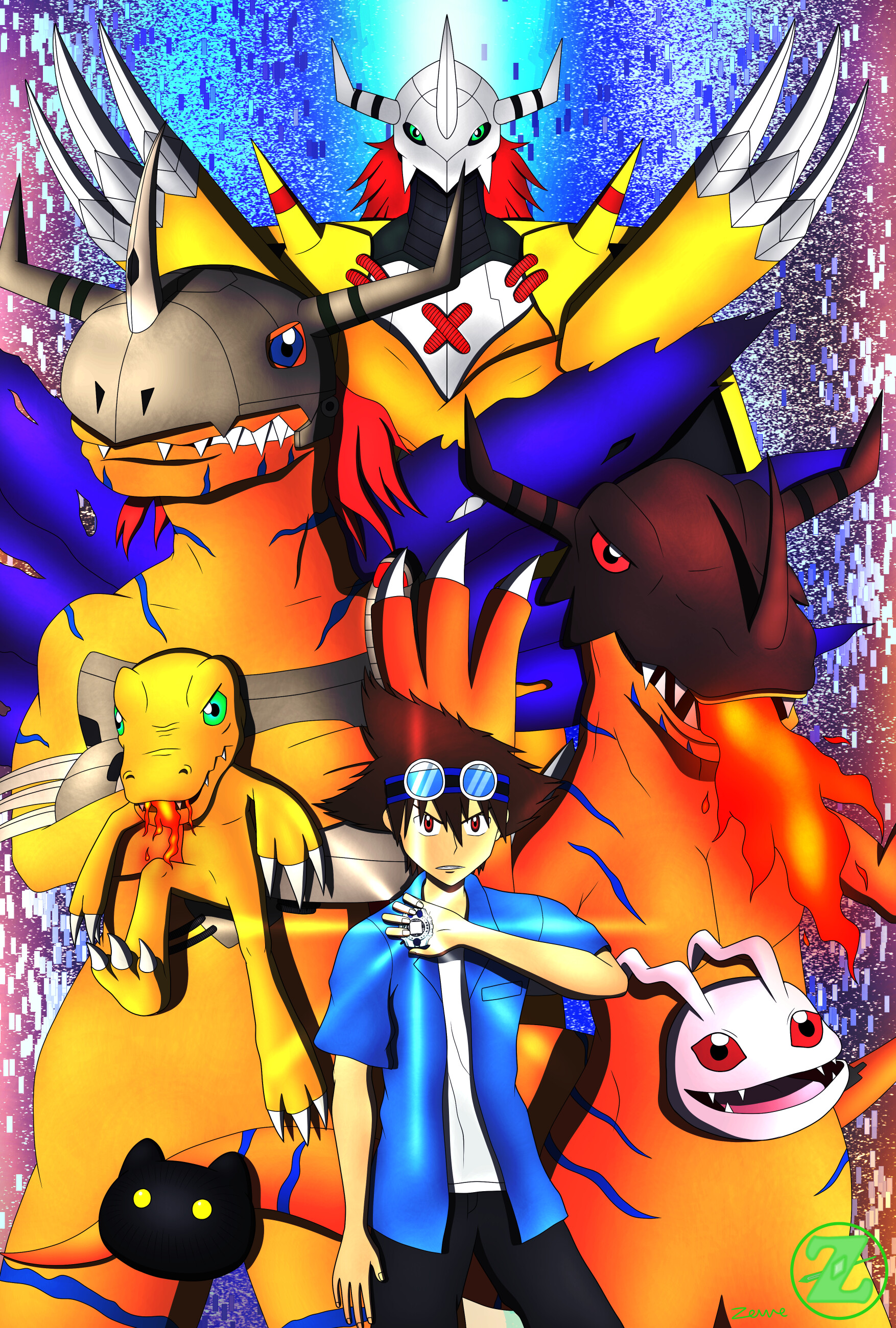 ArtStation - Digimon Last Evolution