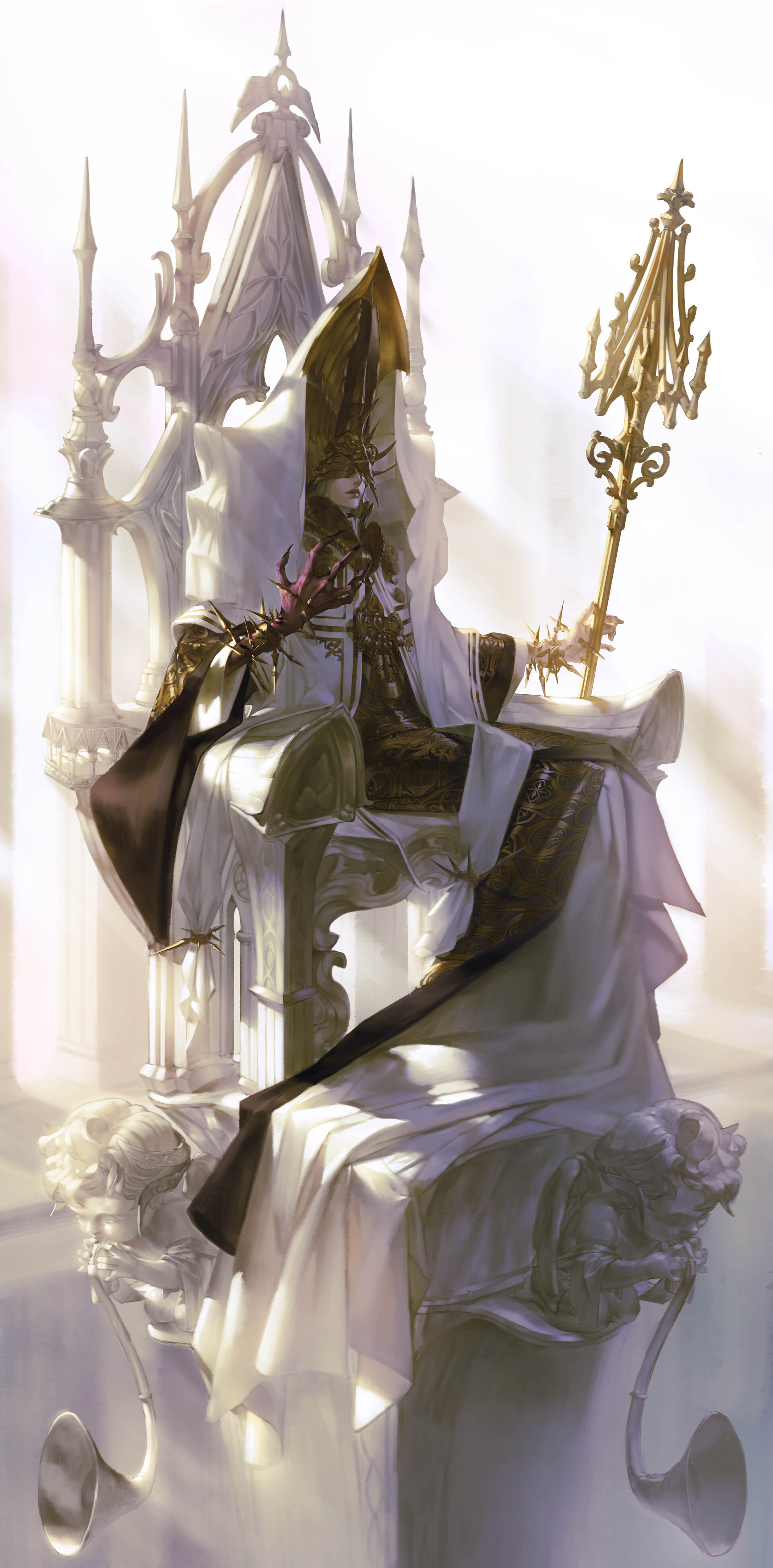 ArtStation - a depraved pope