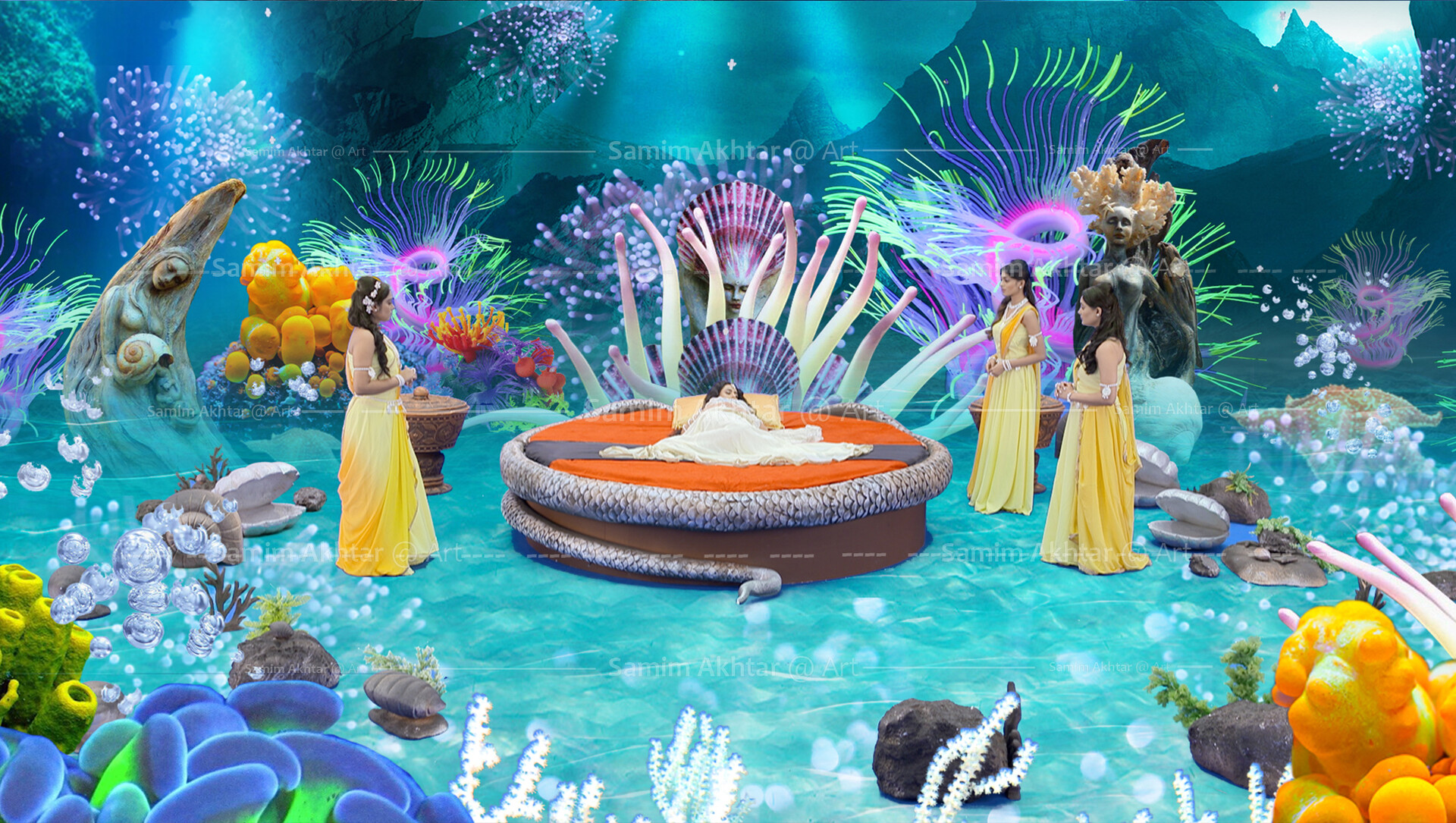 SaMim AkHtar - Matte Painting