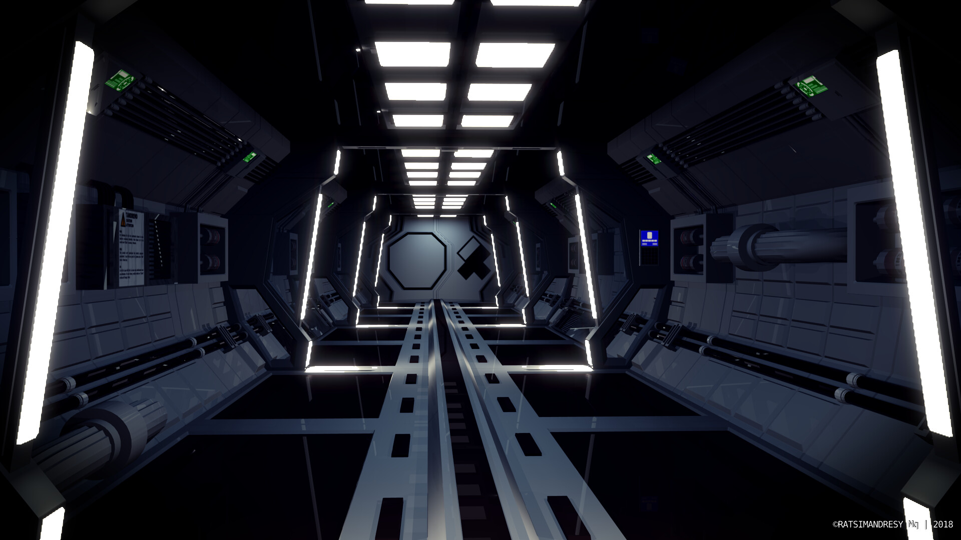 ArtStation - Digital corridor