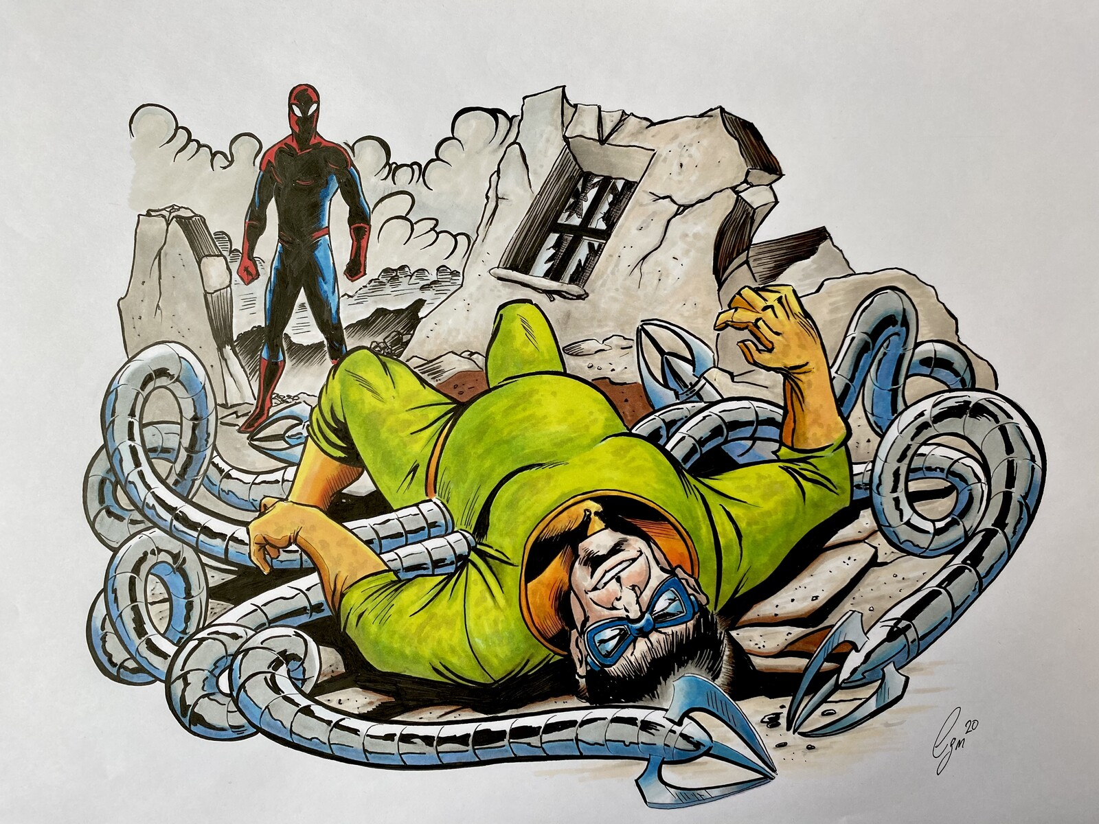 Colin Merrick - Doctor Octopus Defeated