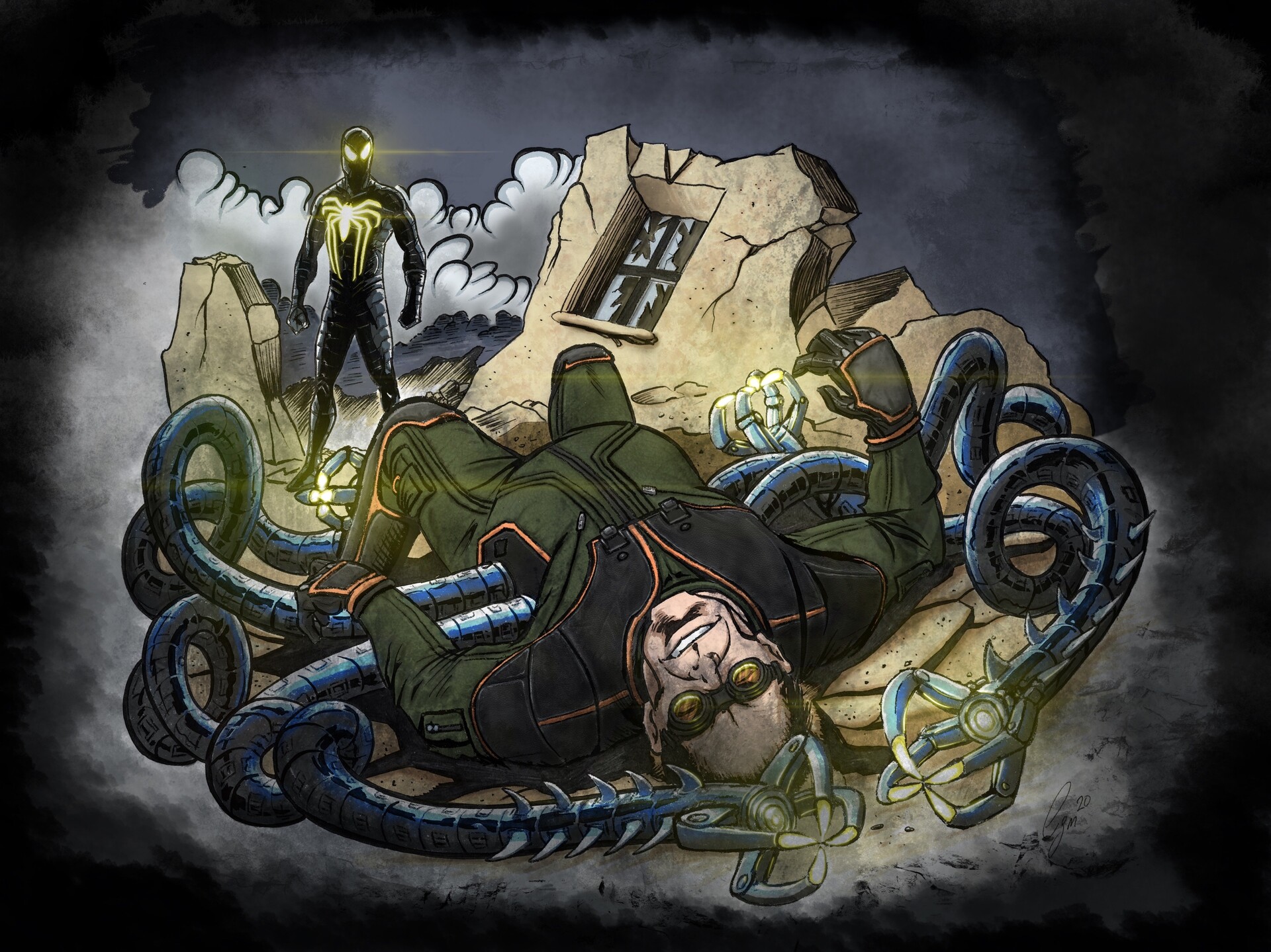 ArtStation - Doctor Octopus Defeated