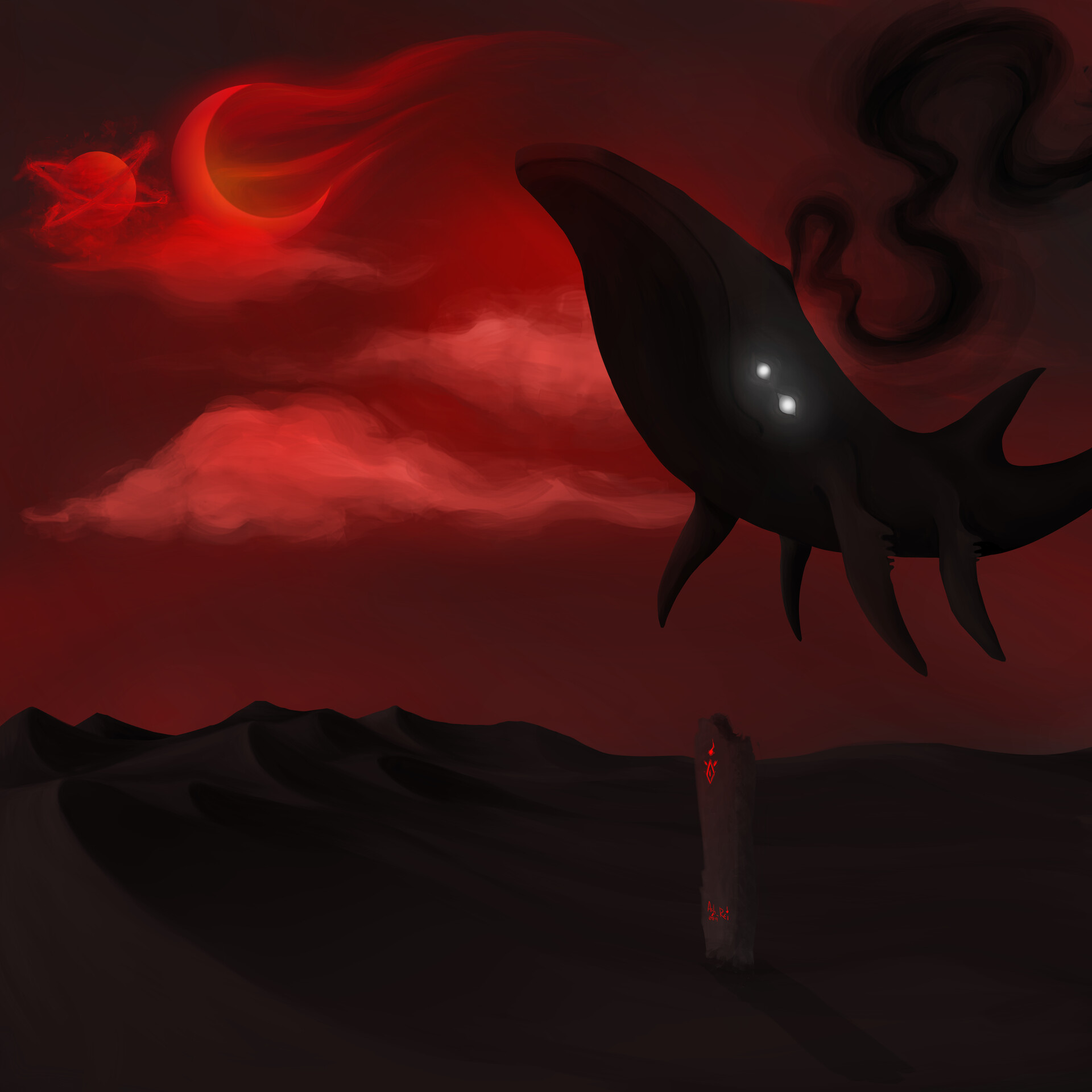 ArtStation - Flying Whale (November 4, 2019)