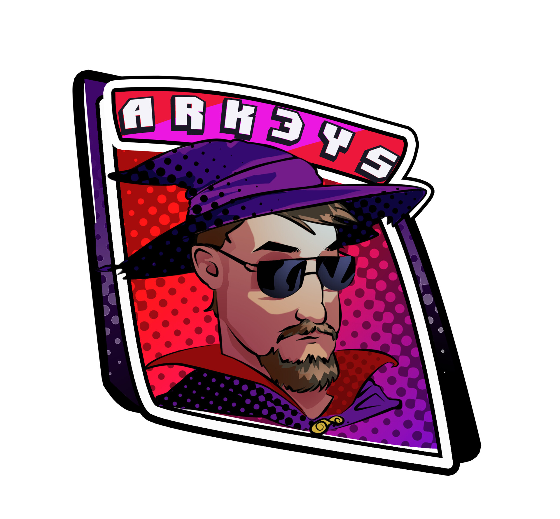 ArtStation - Logo for streamer.