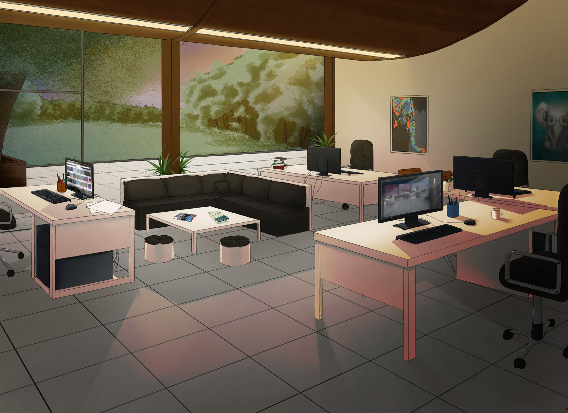 ArtStation - Graphic designers desks