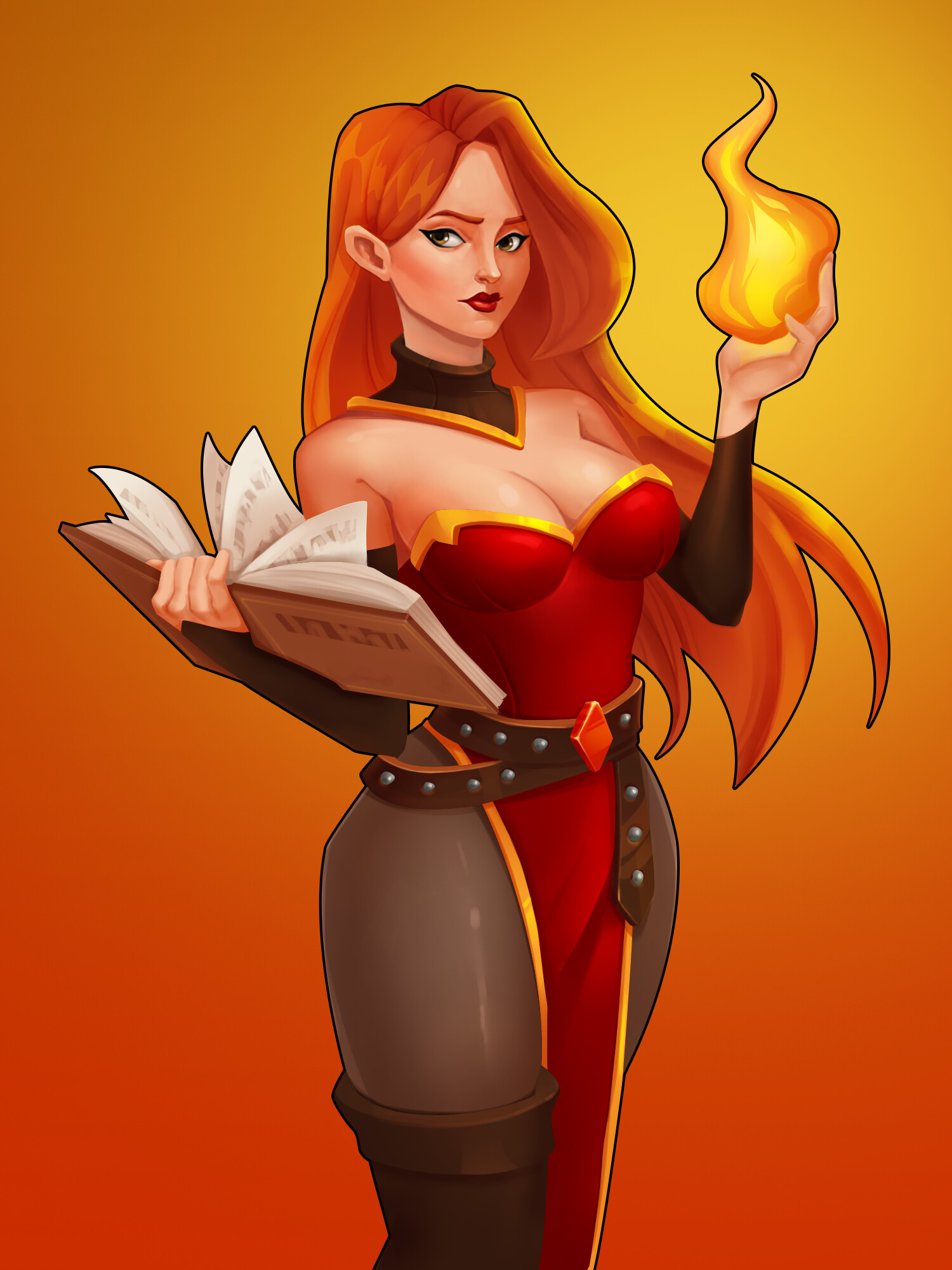 ArtStation - Fire mage