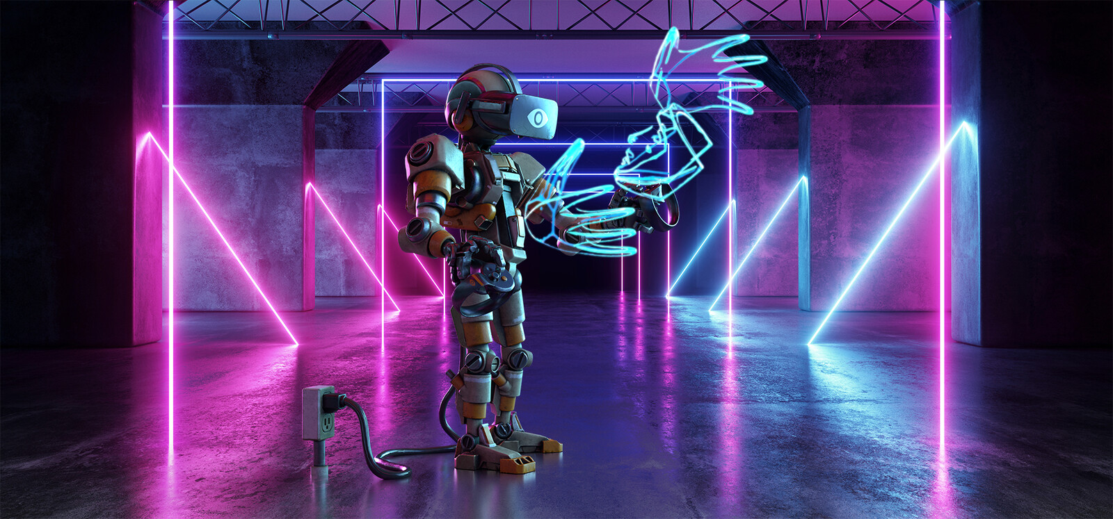 Steve Talkowski - VR Bot for Adobe Magazine