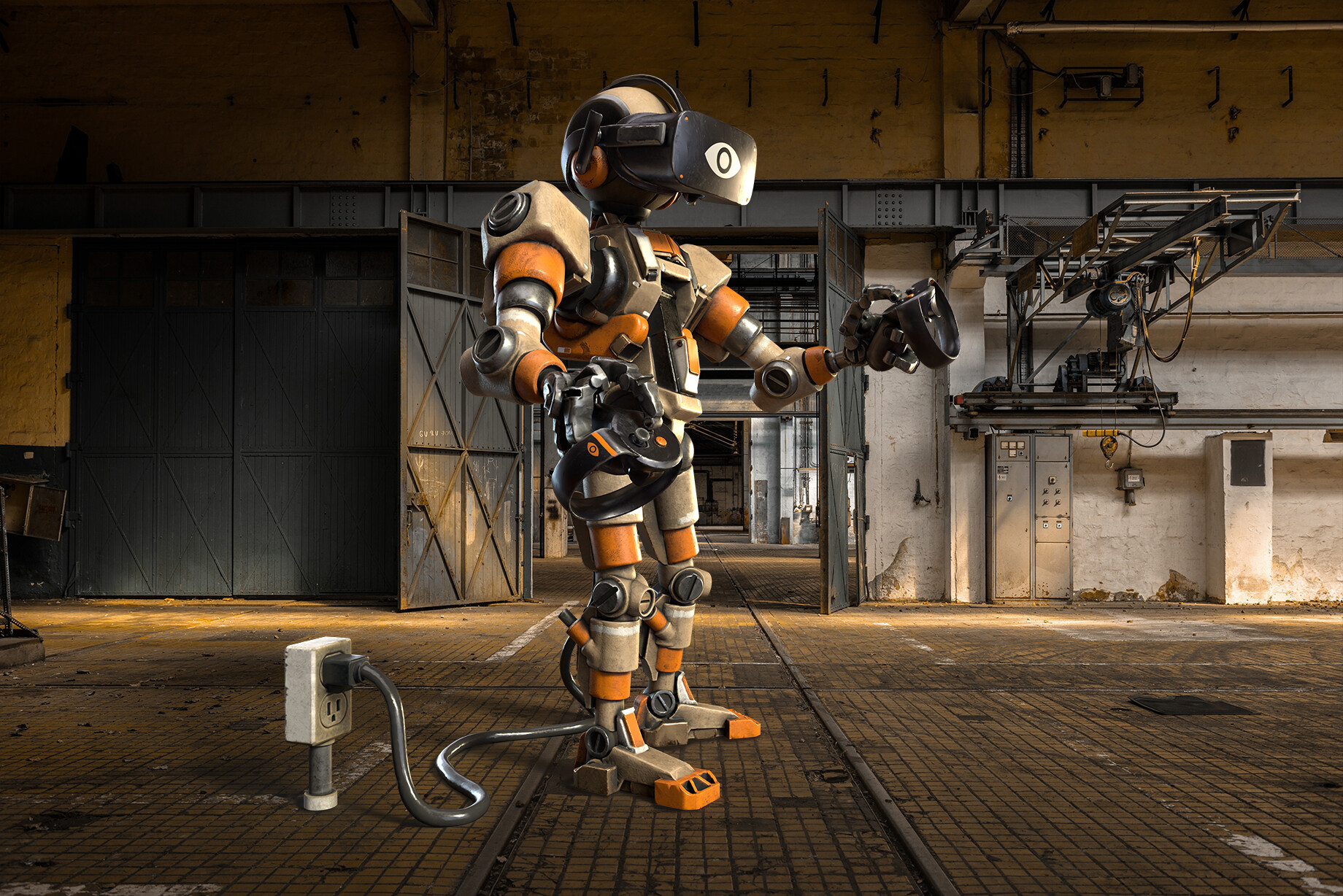 Steve Talkowski - VR Bot for Adobe Magazine