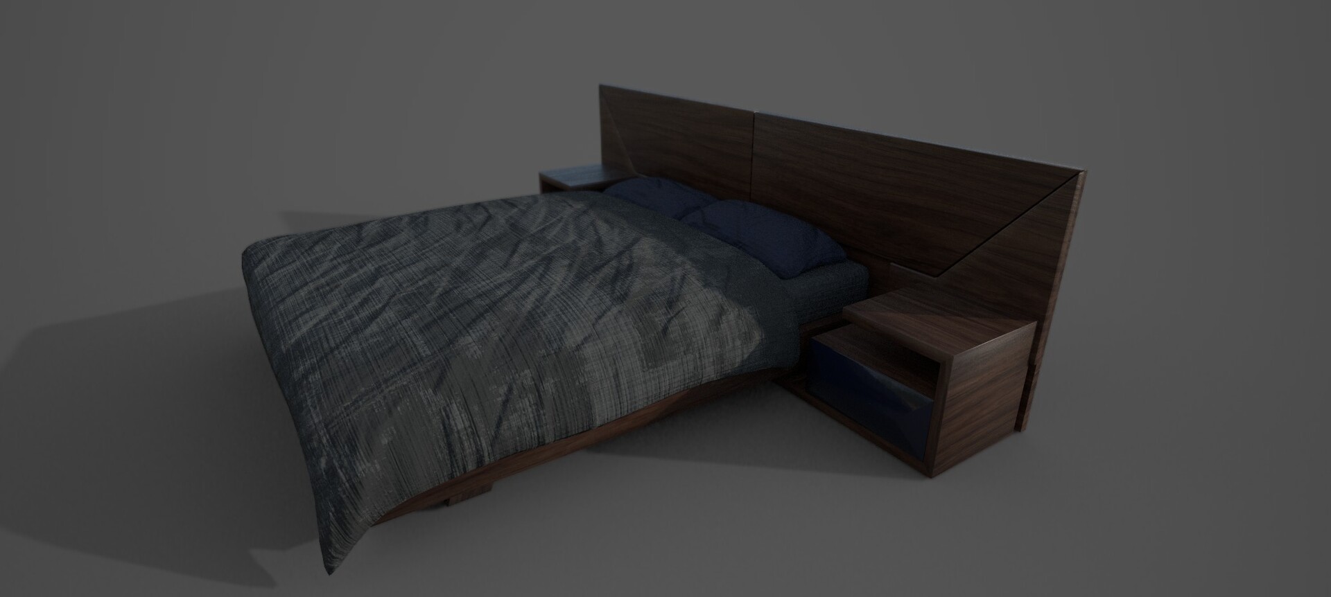 ArtStation - Bed Model and Texture