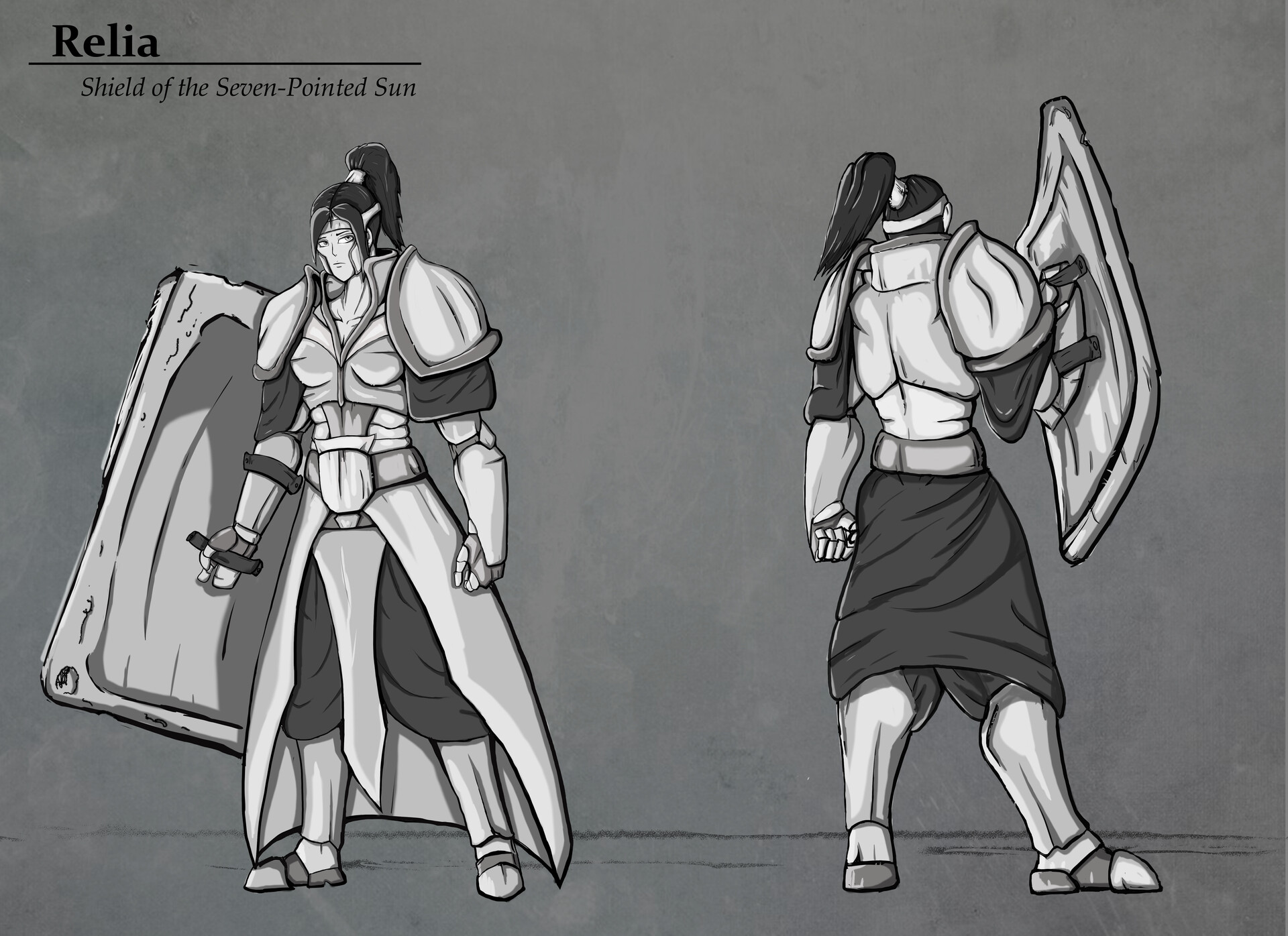 ArtStation - Relia Character Concept