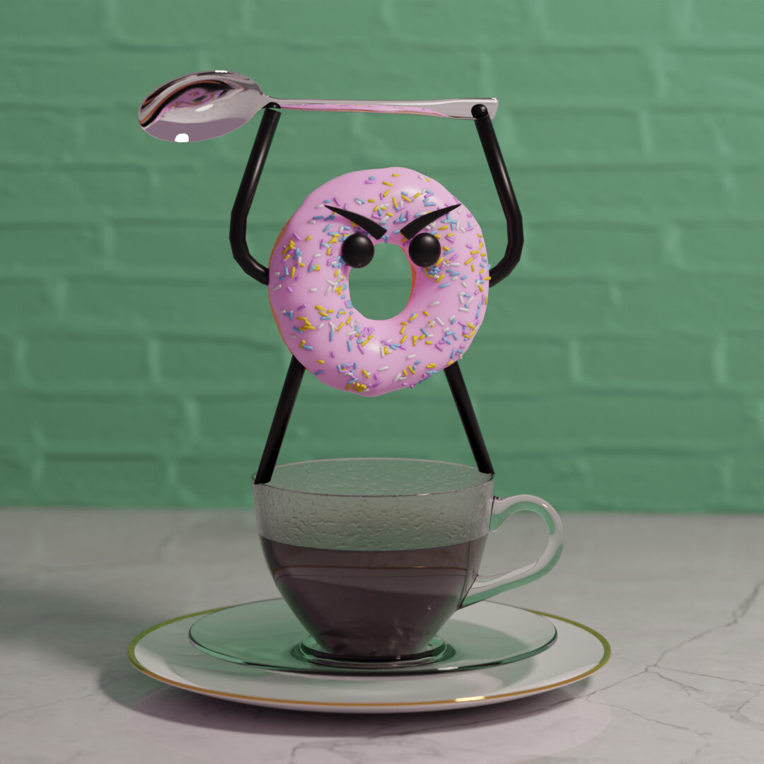 TomScapps - Blender Guru Donut Tutorial