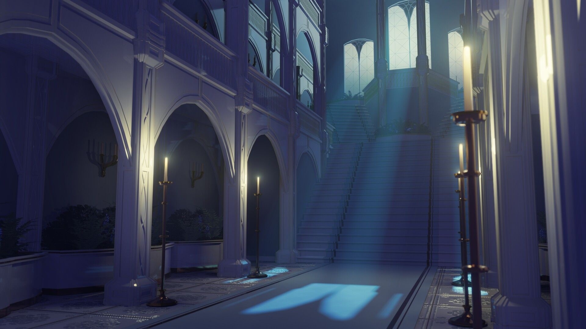 ArtStation - Throne Hall