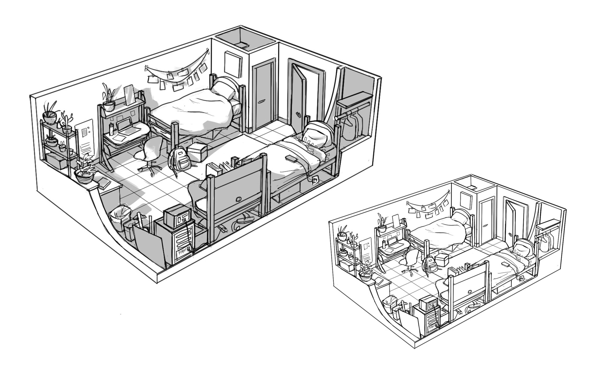 Annika Sornson - Environment Schematics [2020]