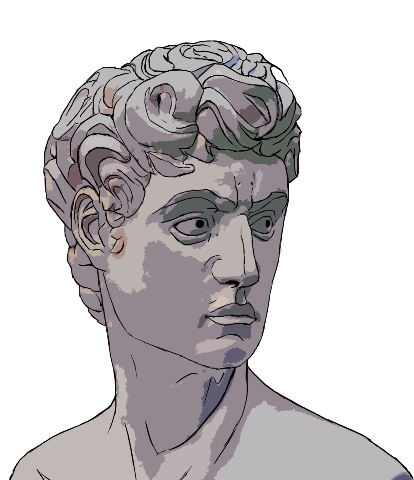 ArtStation - Bust of a men