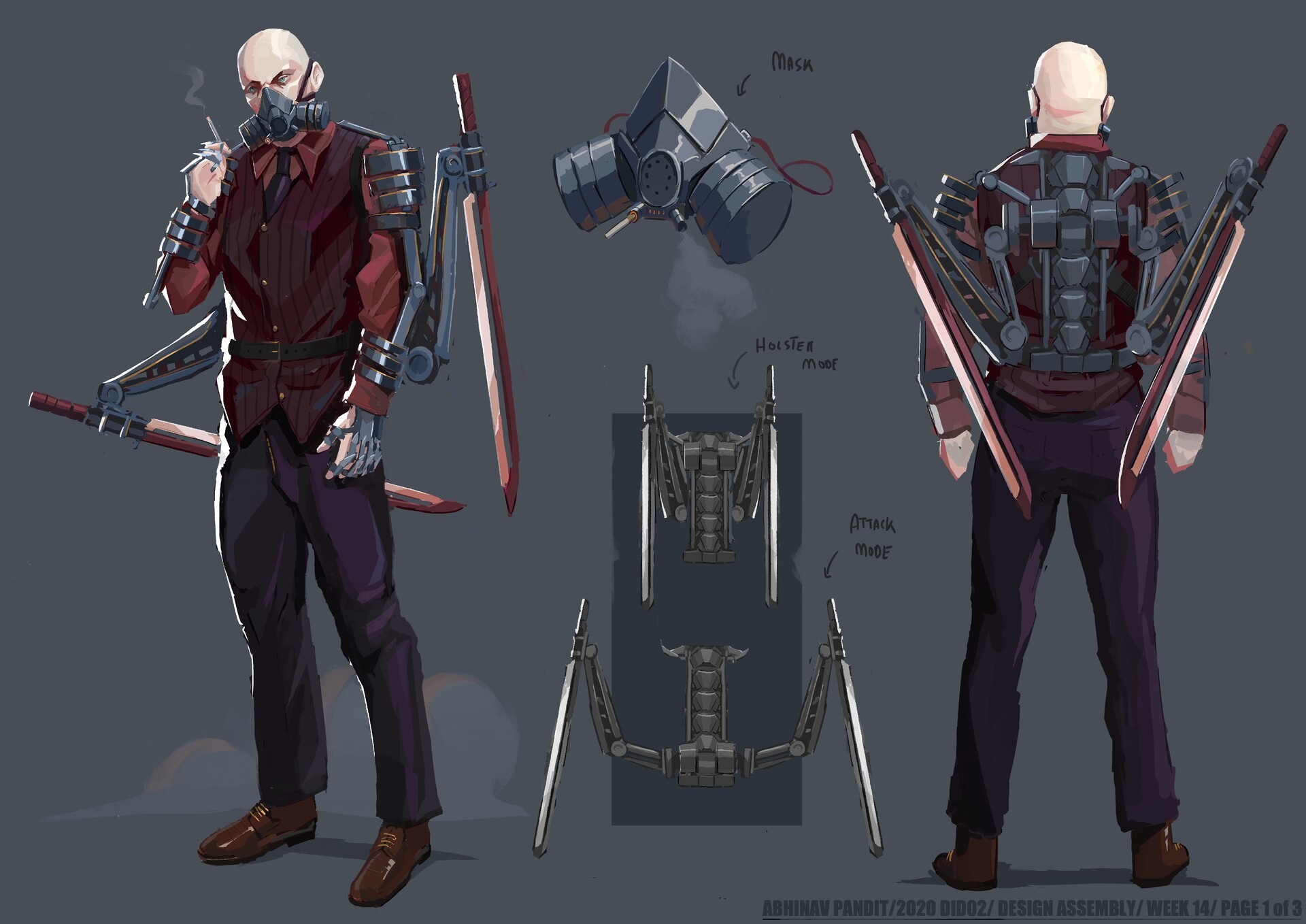 James Patel - Character Concepts