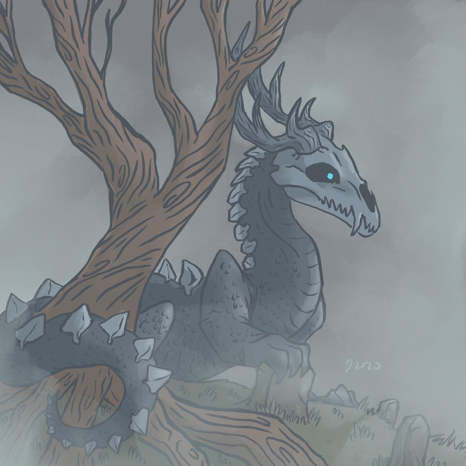 ArtStation - Graveyard Guardian