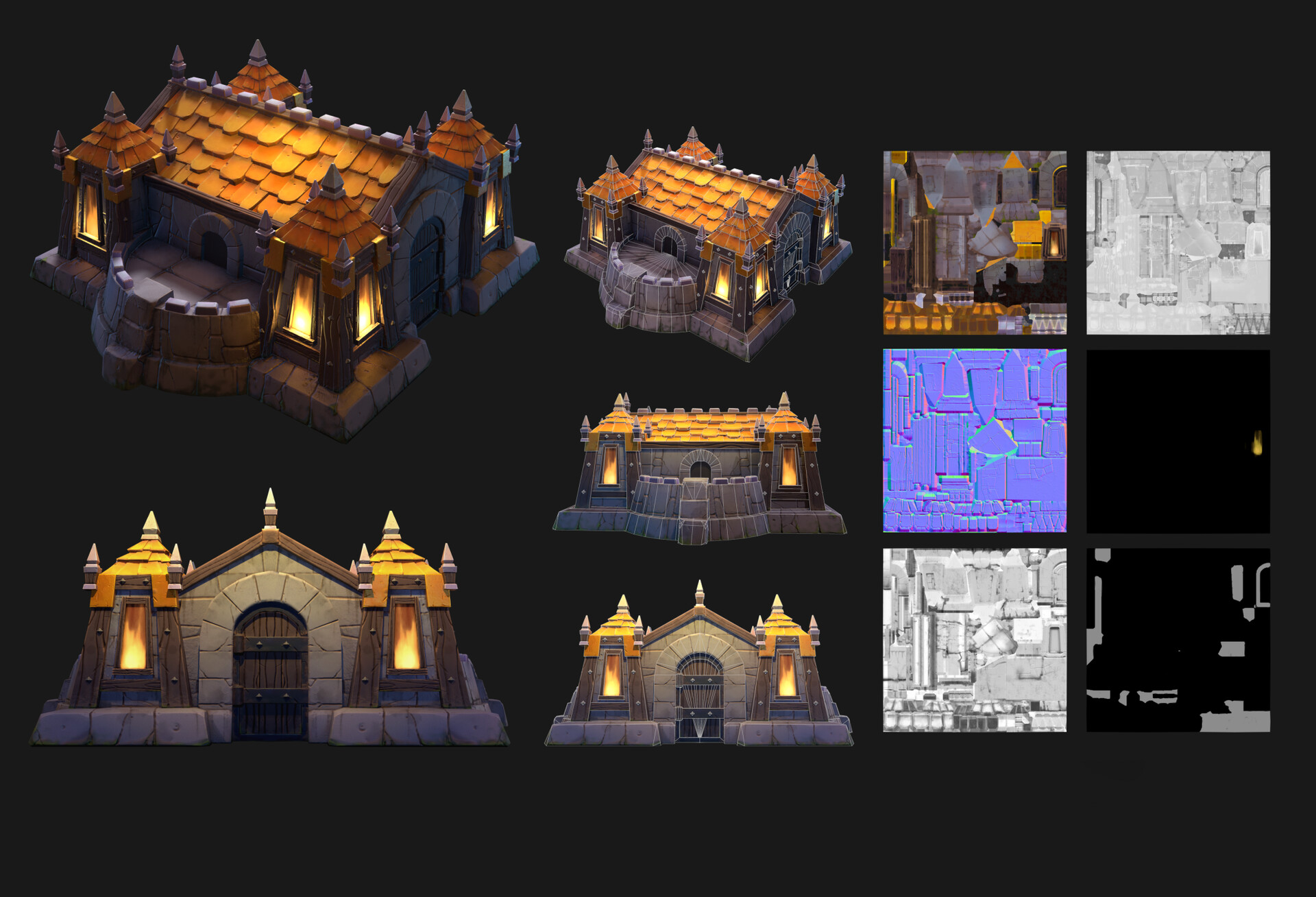 ArtStation - house full PBR workflow