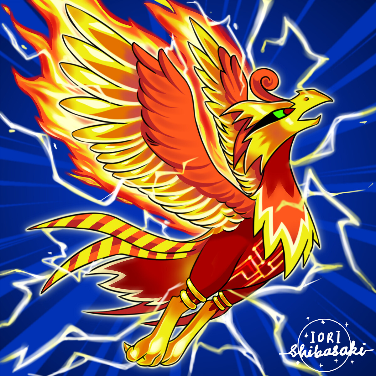 Iori Shibasaki - [Commissioned Work] Yu Gi Oh Custom Watt Card PHOENIX