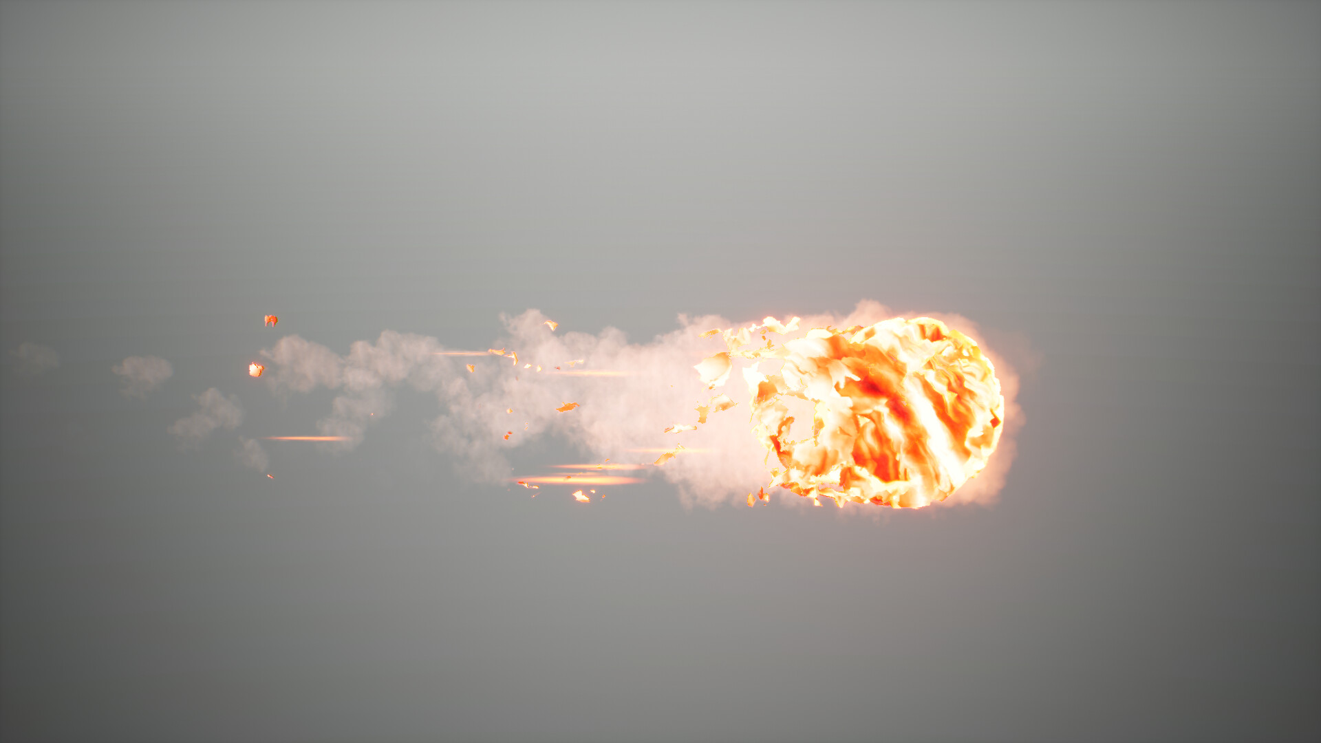 ArtStation - UE4 VFX_Fireball