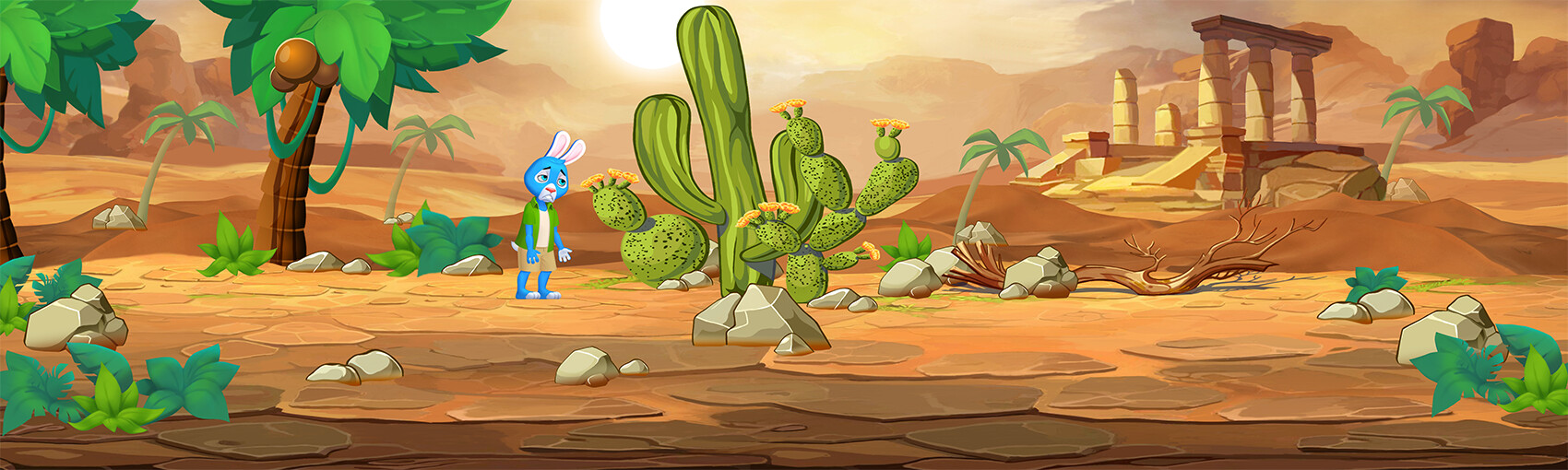 ArtStation - Desert minigame