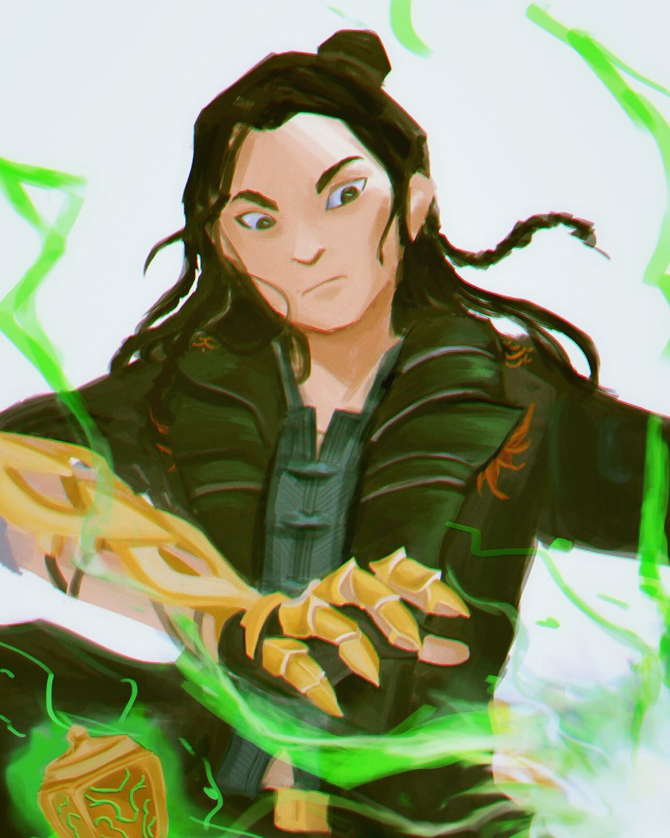 ArtStation - Young Shang in movie costume