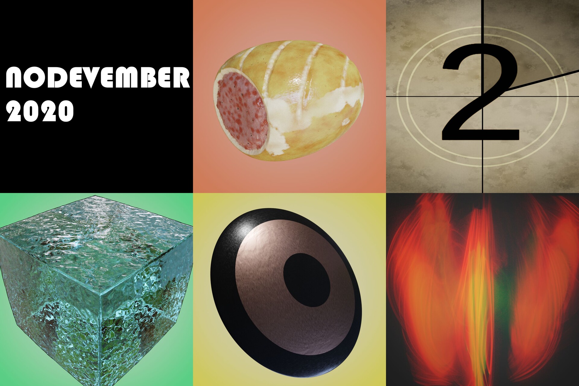 ArtStation - Nodevember 2020 - Compilation