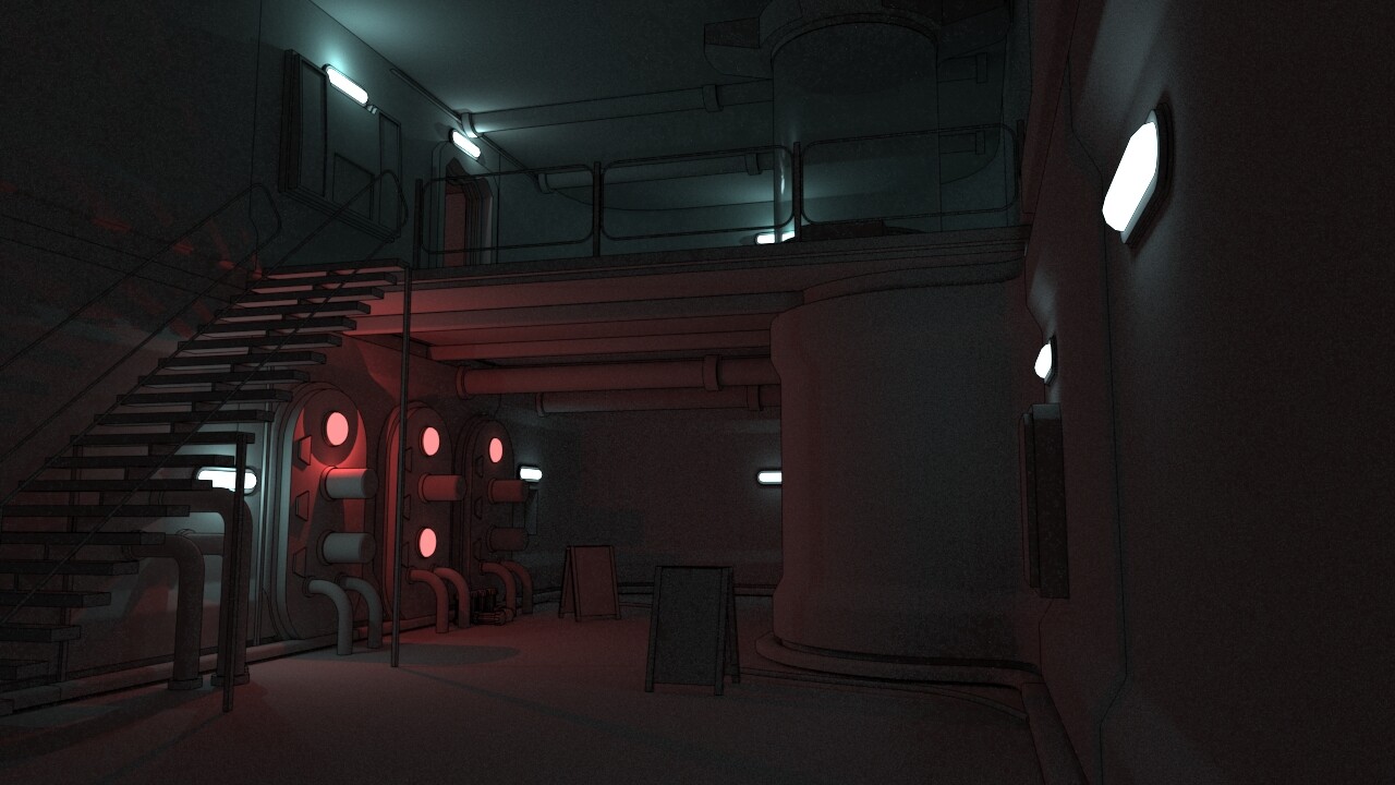 ArtStation - Sci-Fi Level Design