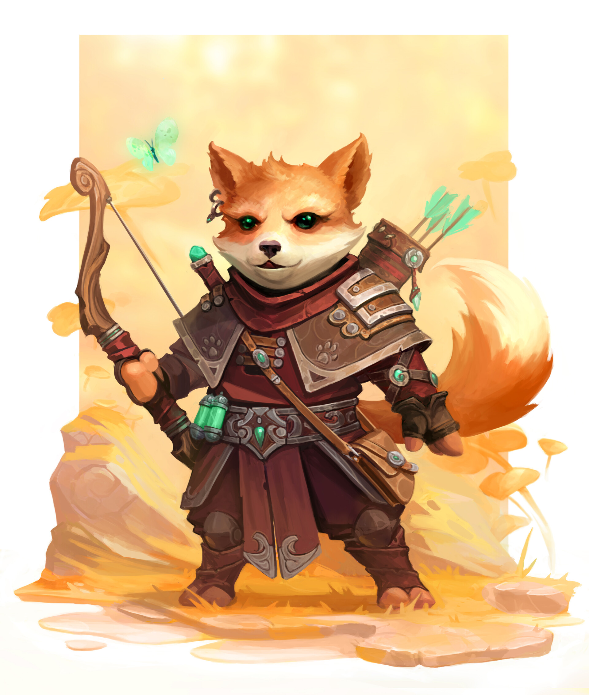 ArtStation - Fox adventurer