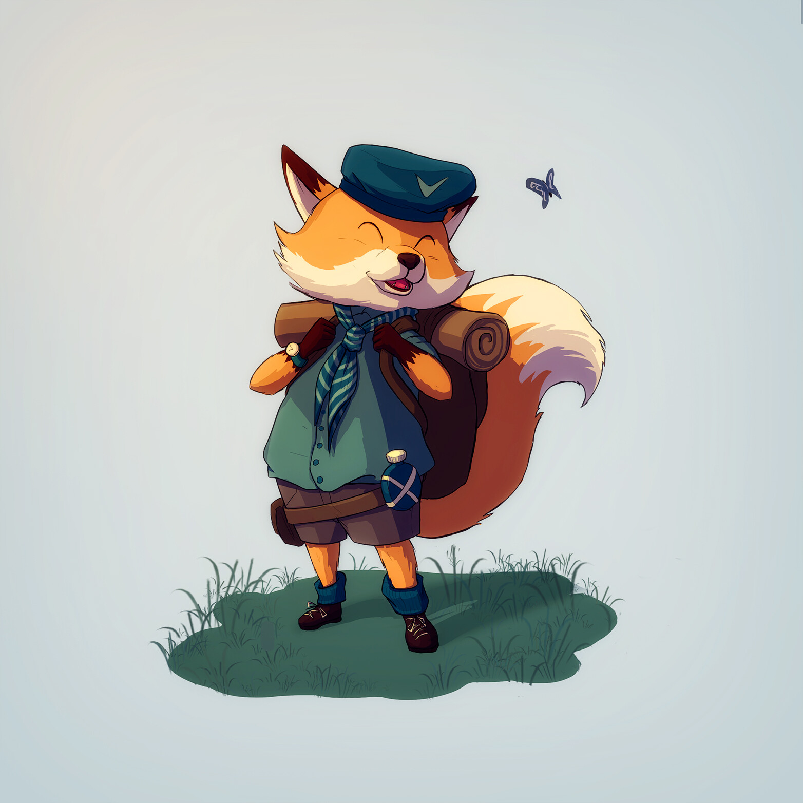 ArtStation - CDC fox adventurer
