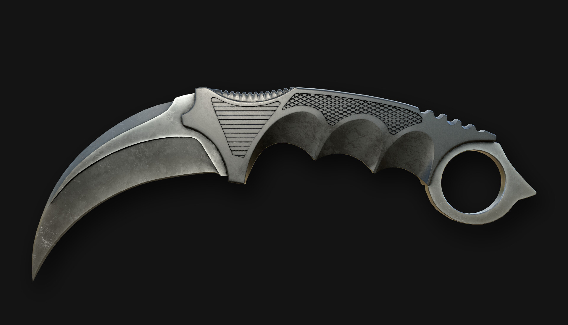 Alba Vidal - Karambit knife (Hard surface model)