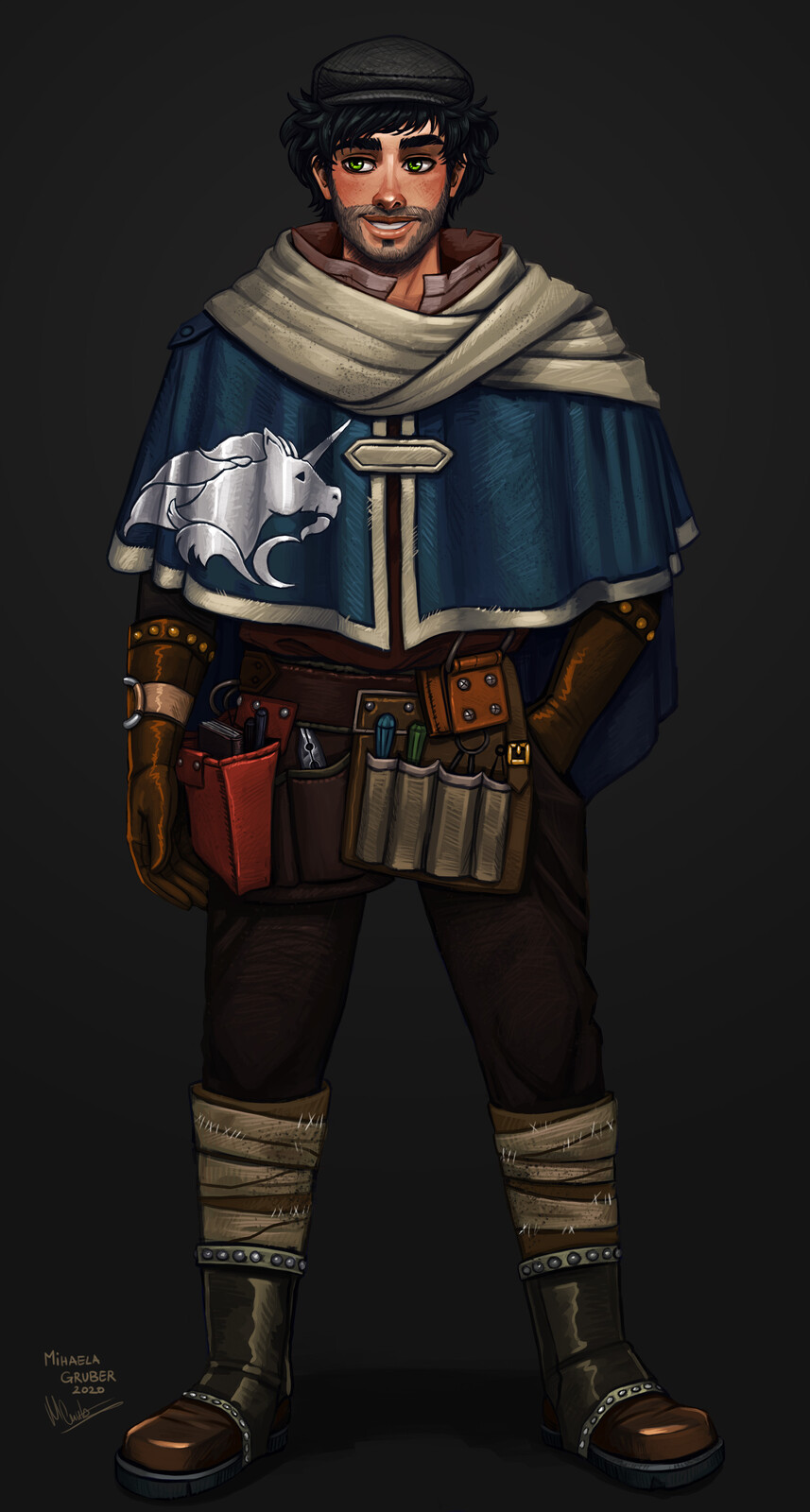 Mihaela Gruber - Dnd character commission