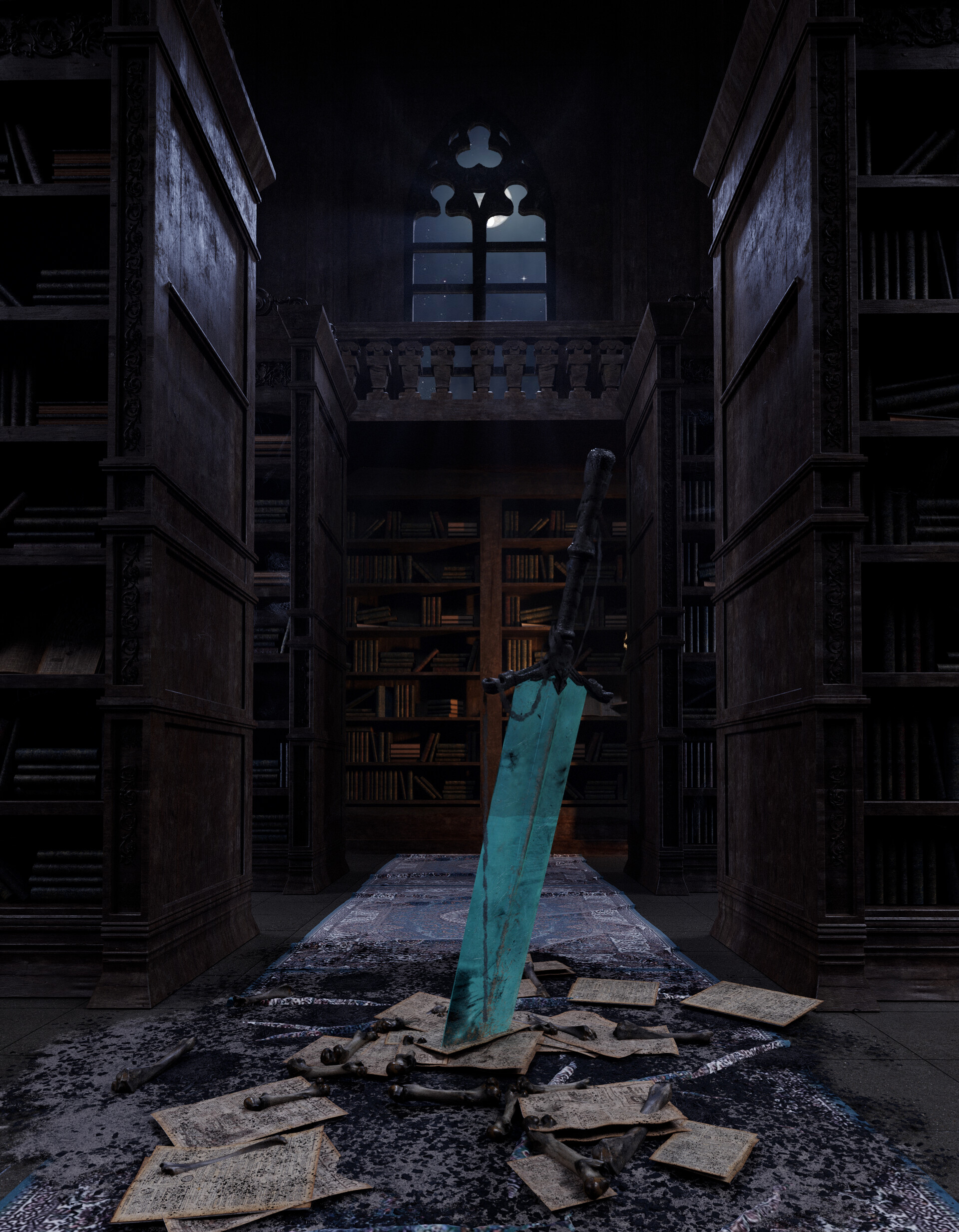 ArtStation - Bloodborne library