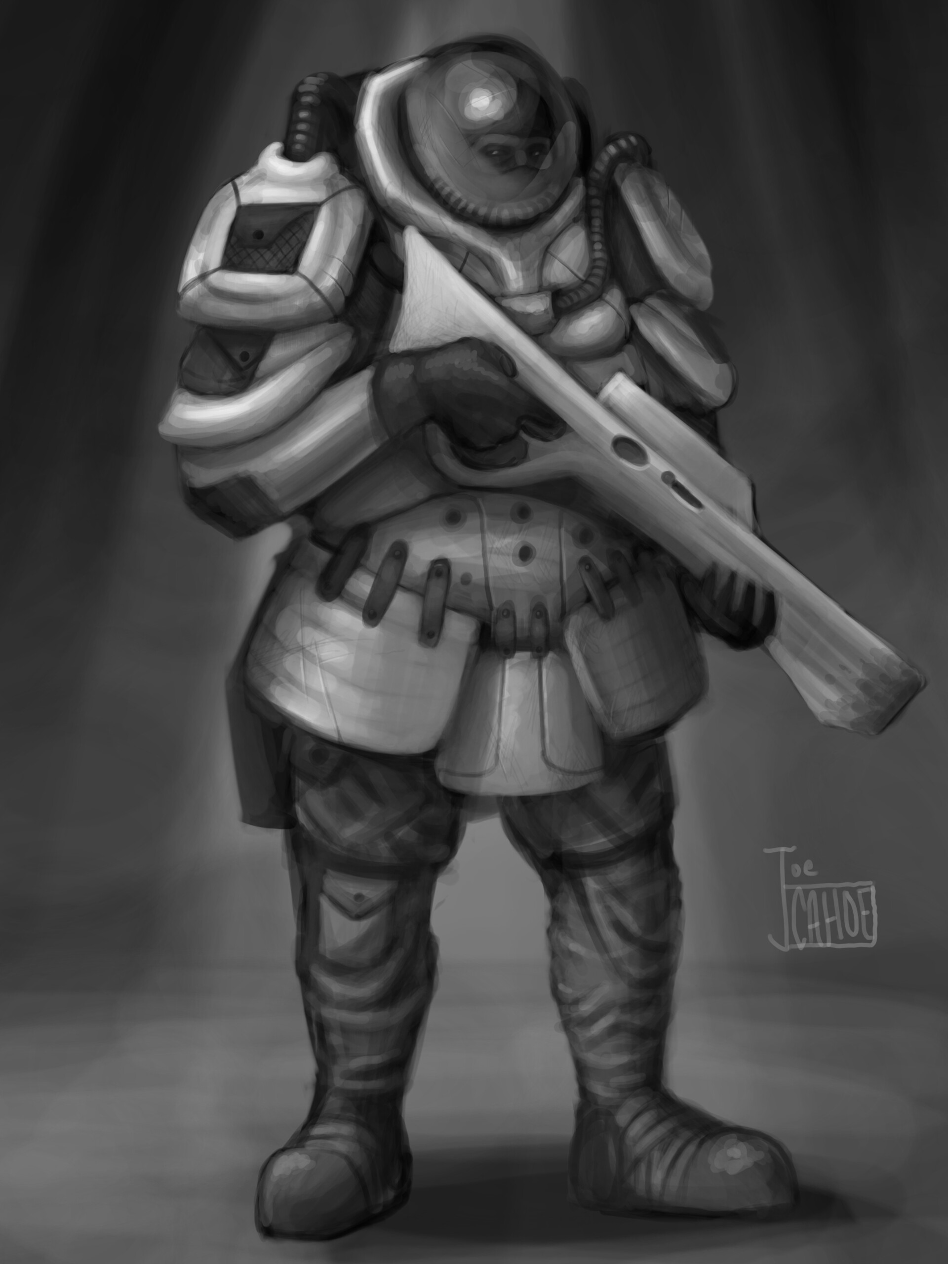 ArtStation - Space soldier armor