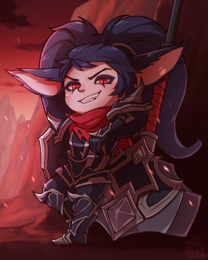 ArtStation - Noxus Poppy [2019]