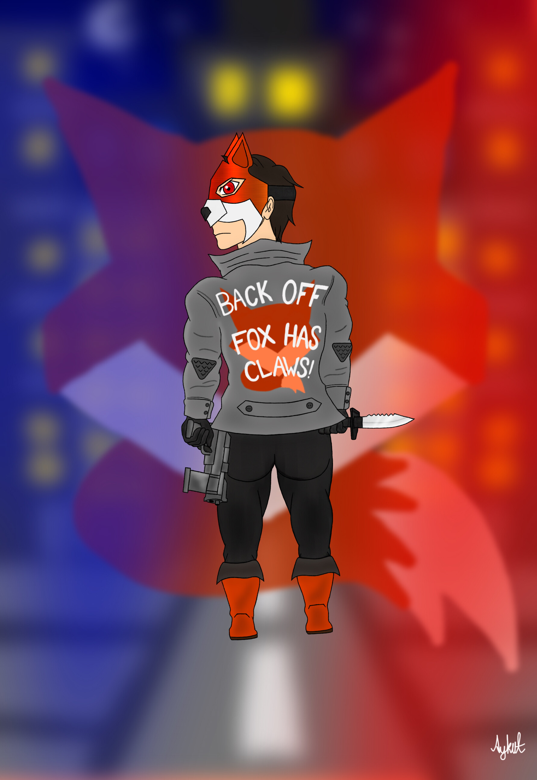 ArtStation - Pump City: Bloody Fox