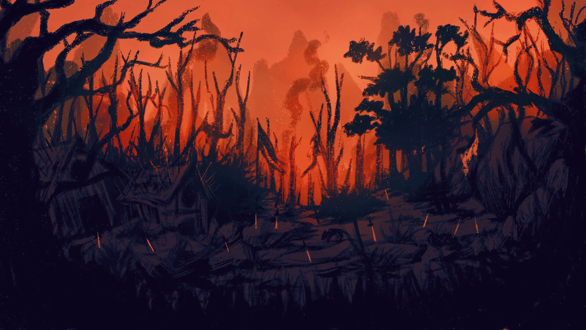 ArtStation - Scorched Land