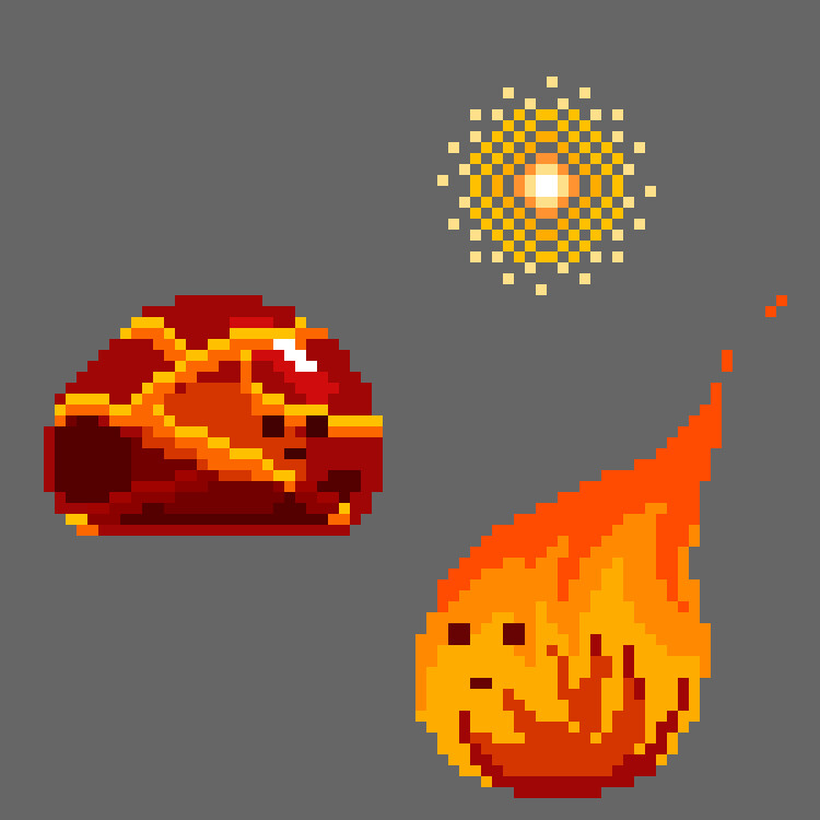 ArtStation - Fire friend's