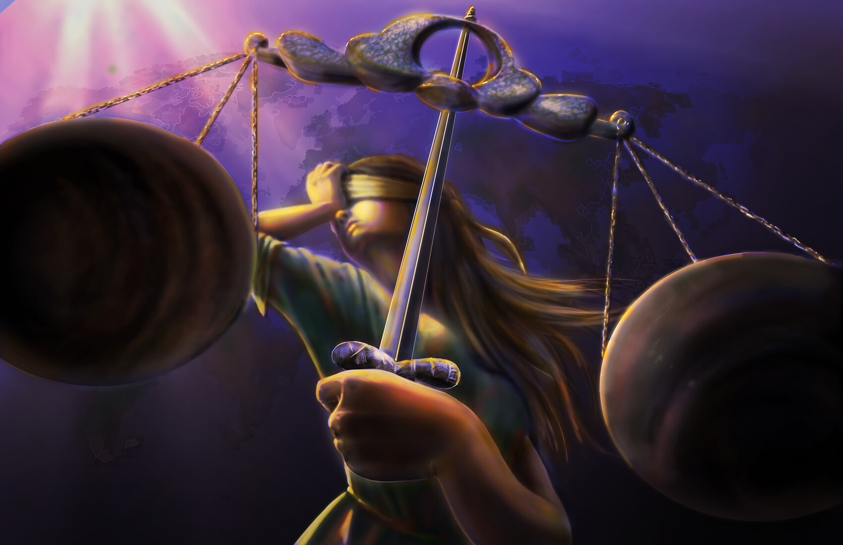 ArtStation - Justice angle