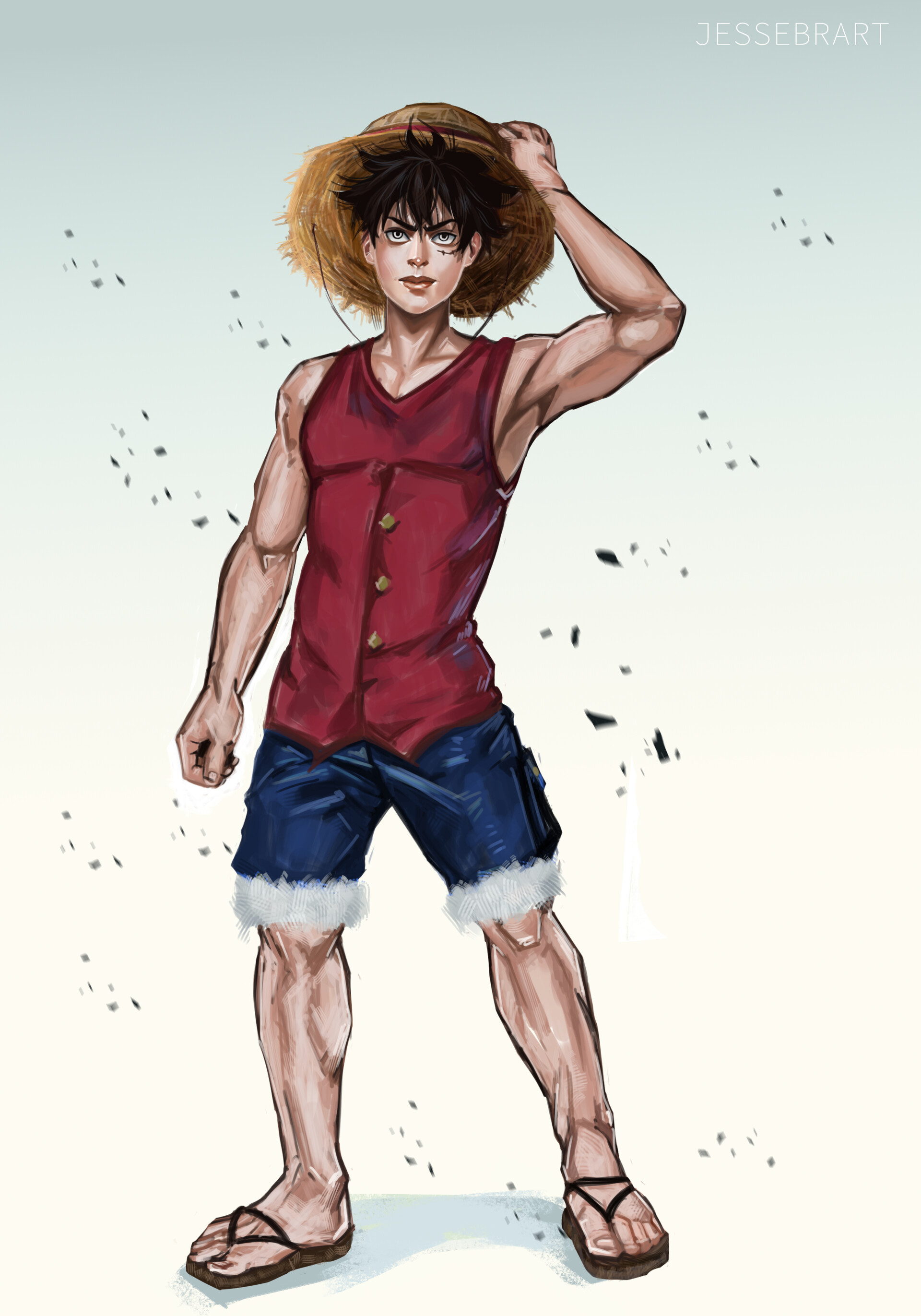 ArtStation - Luffy (One Piece)