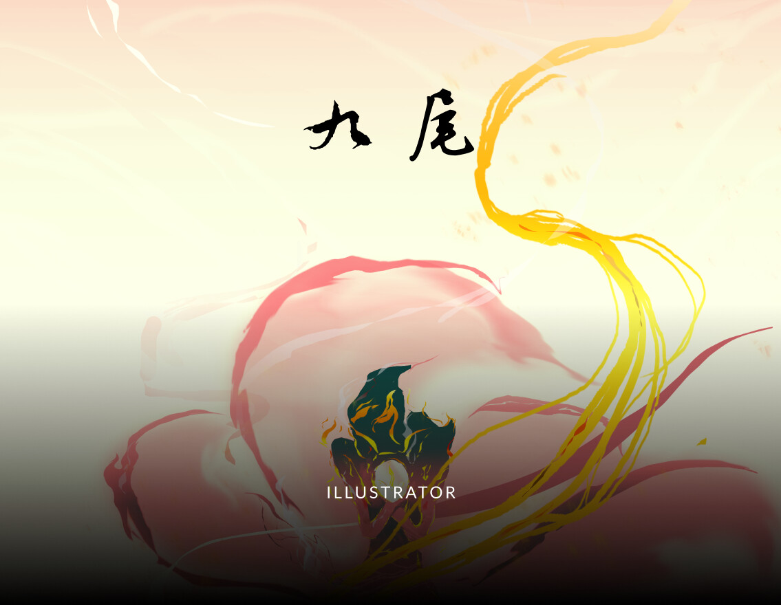 ArtStation - Nine tails