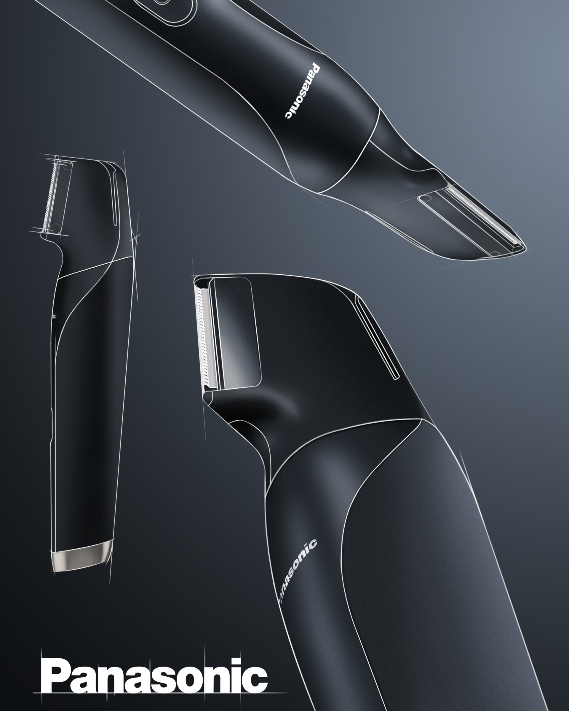 ArtStation - Panasonic ER-GD51⁣ (Study)