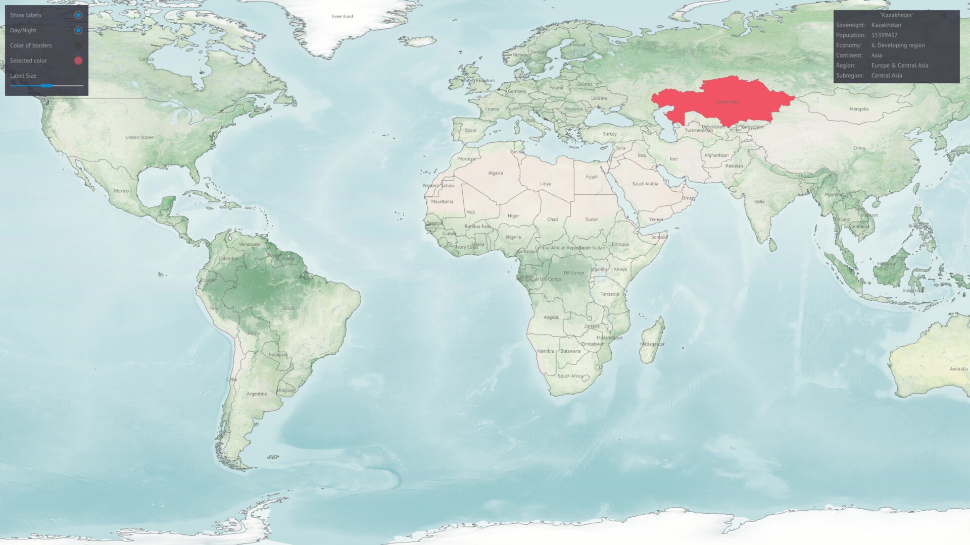 ArtStation - Vector Map (World Map - 2D)