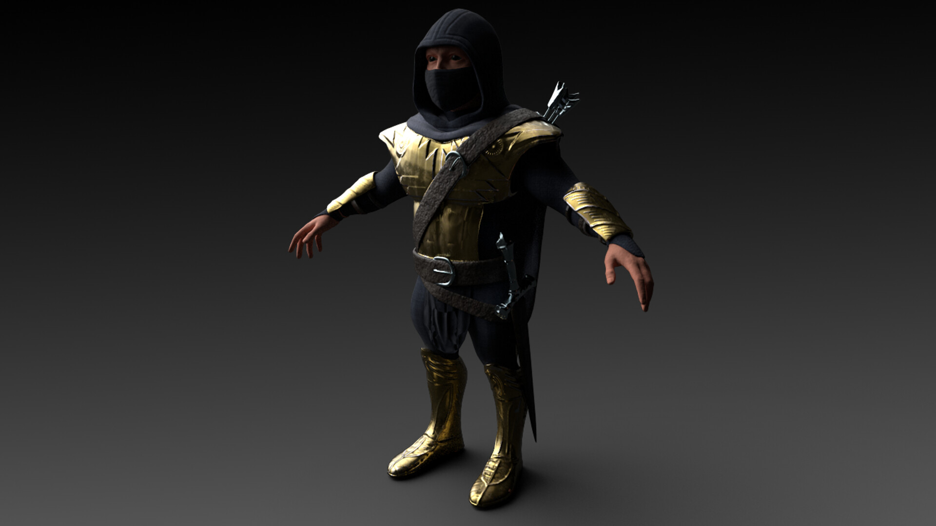 ArtStation - Stylized Ranger Archer - Game ready