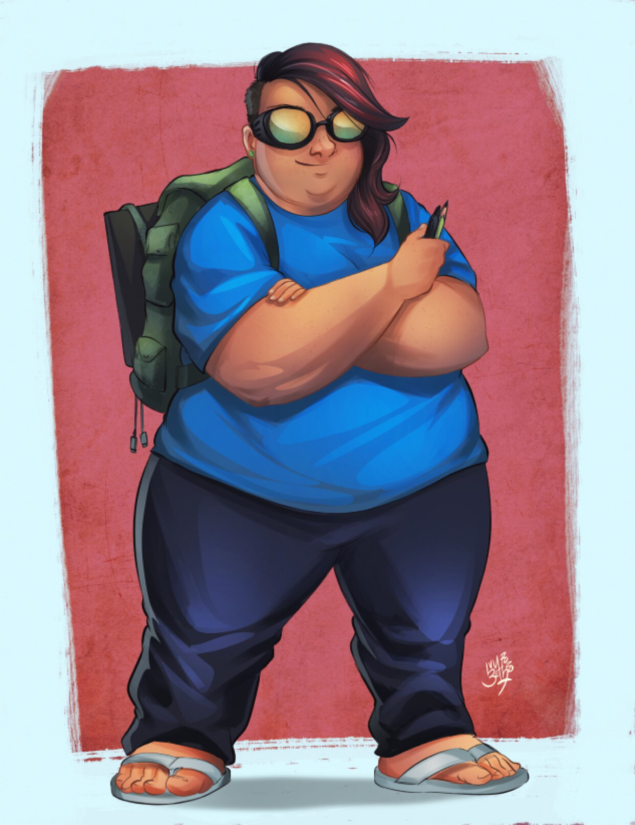 ArtStation - :: Self portrail