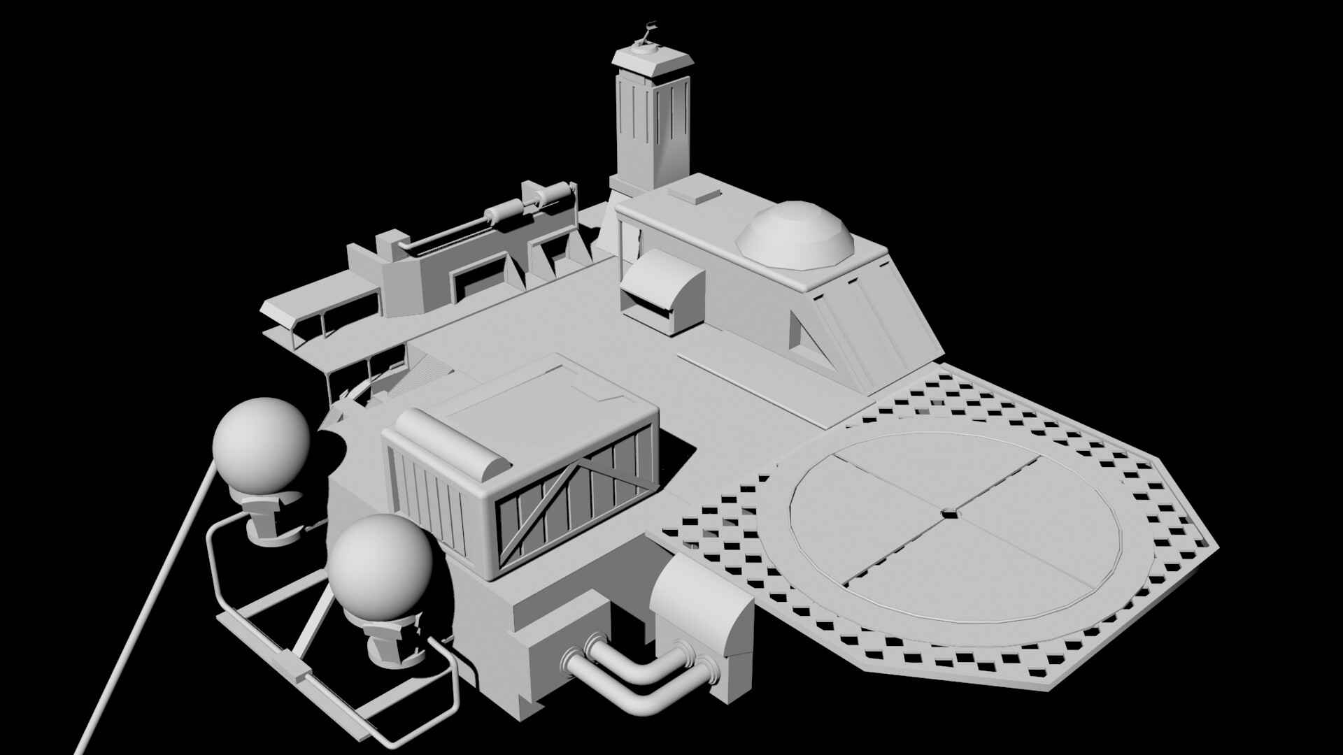 ArtStation - Launch Pad Environment