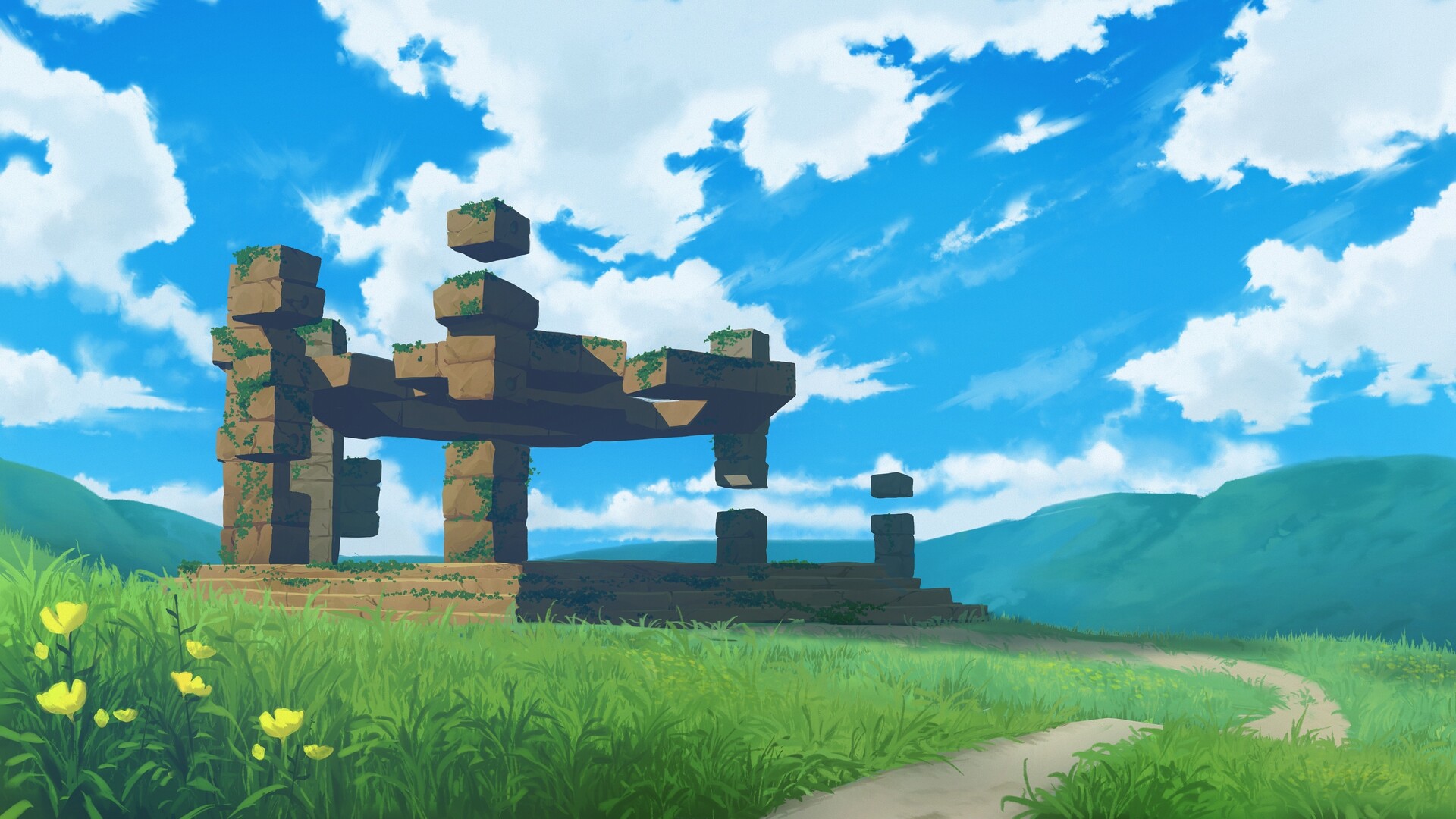 ArtStation - Magical Ruins