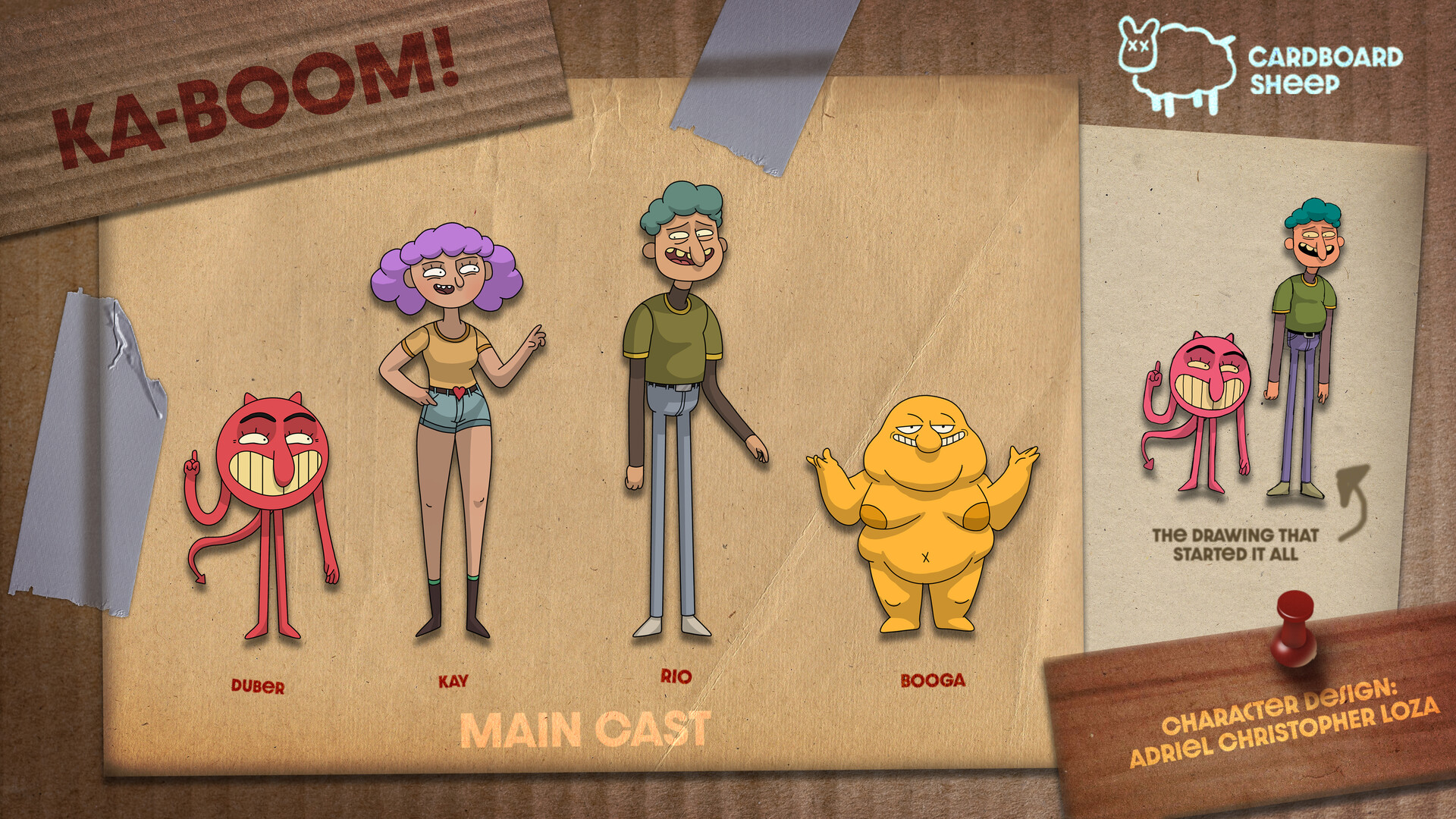 ArtStation - Kaboom! Character Designs