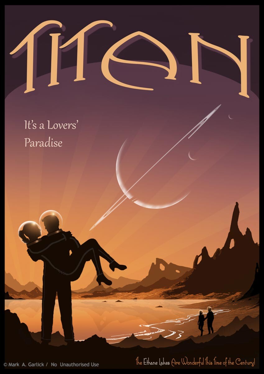 space exploration poster