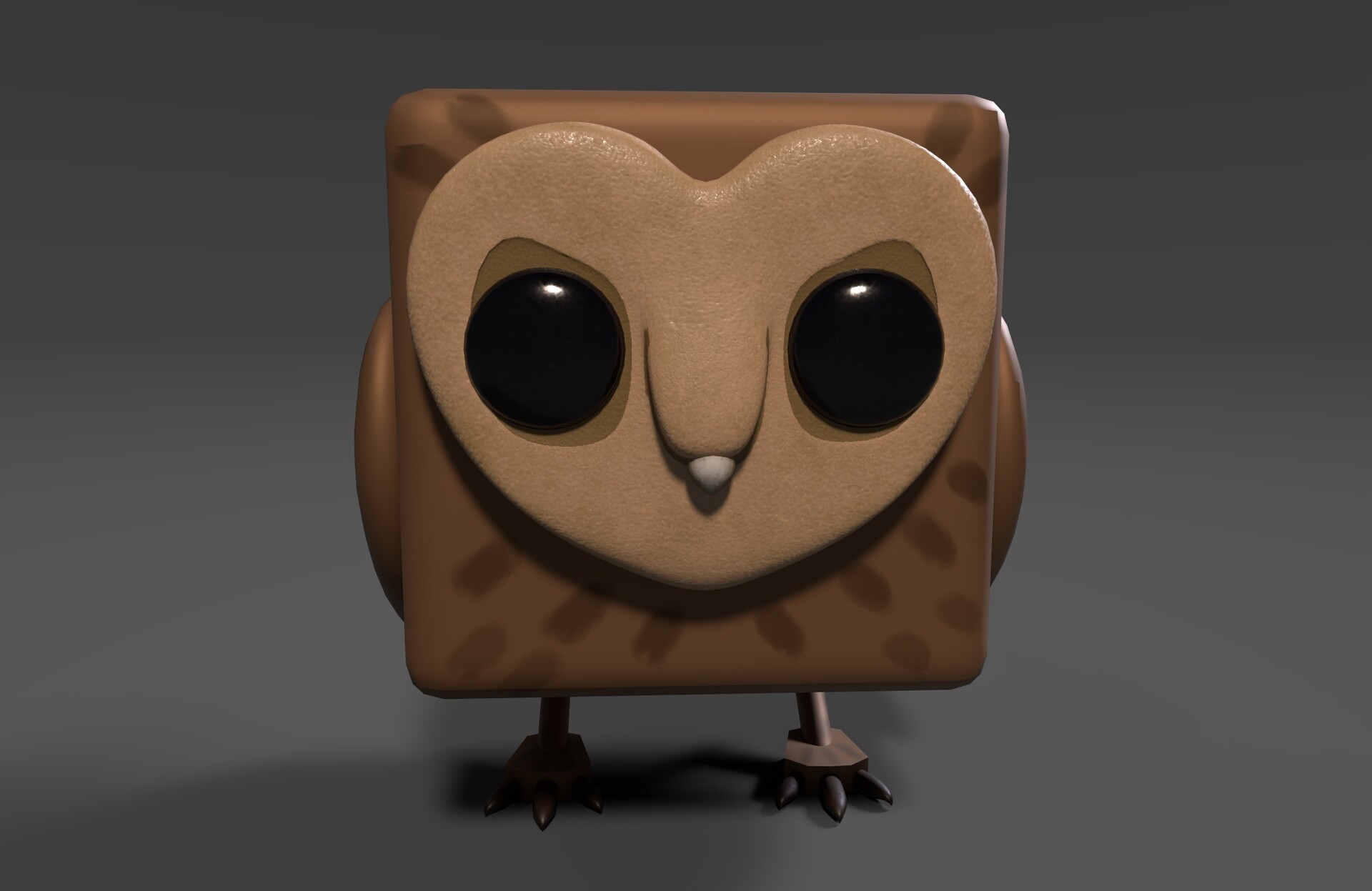 ArtStation - Square owl