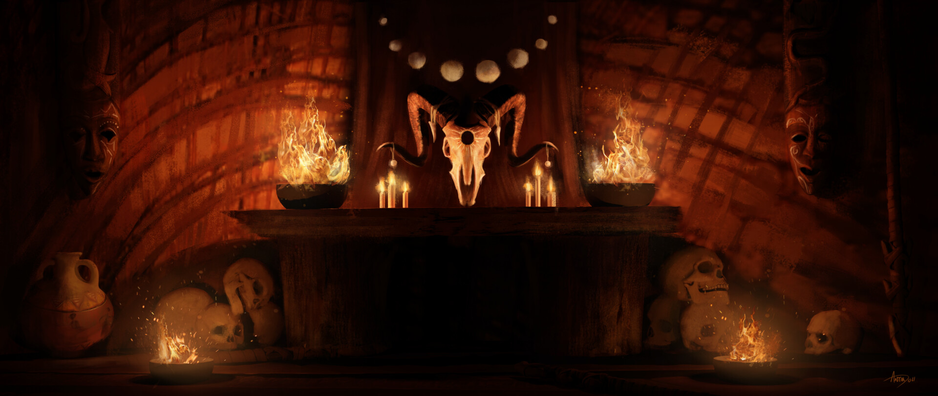 Antik Doli - Ritual Mask